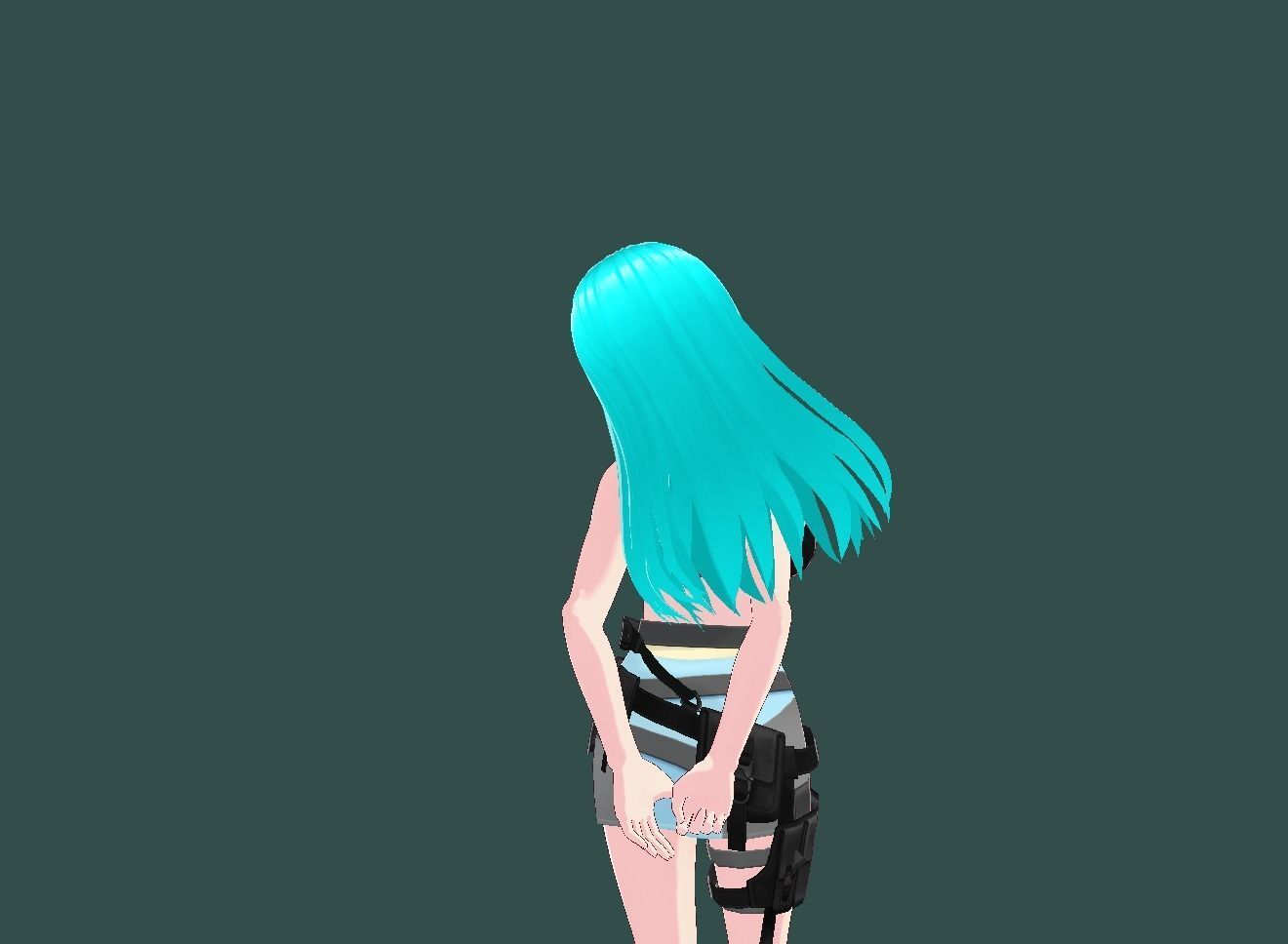 3D model Anime Soldier Vrchat 3d girl VR / AR / low-poly | CGTrader