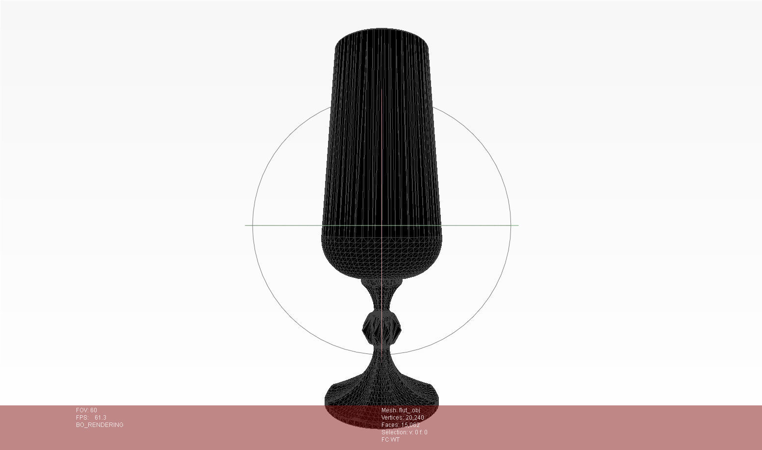 Champagne Glass - BOHEMIA Claudia 180 ml 3D model | CGTrader