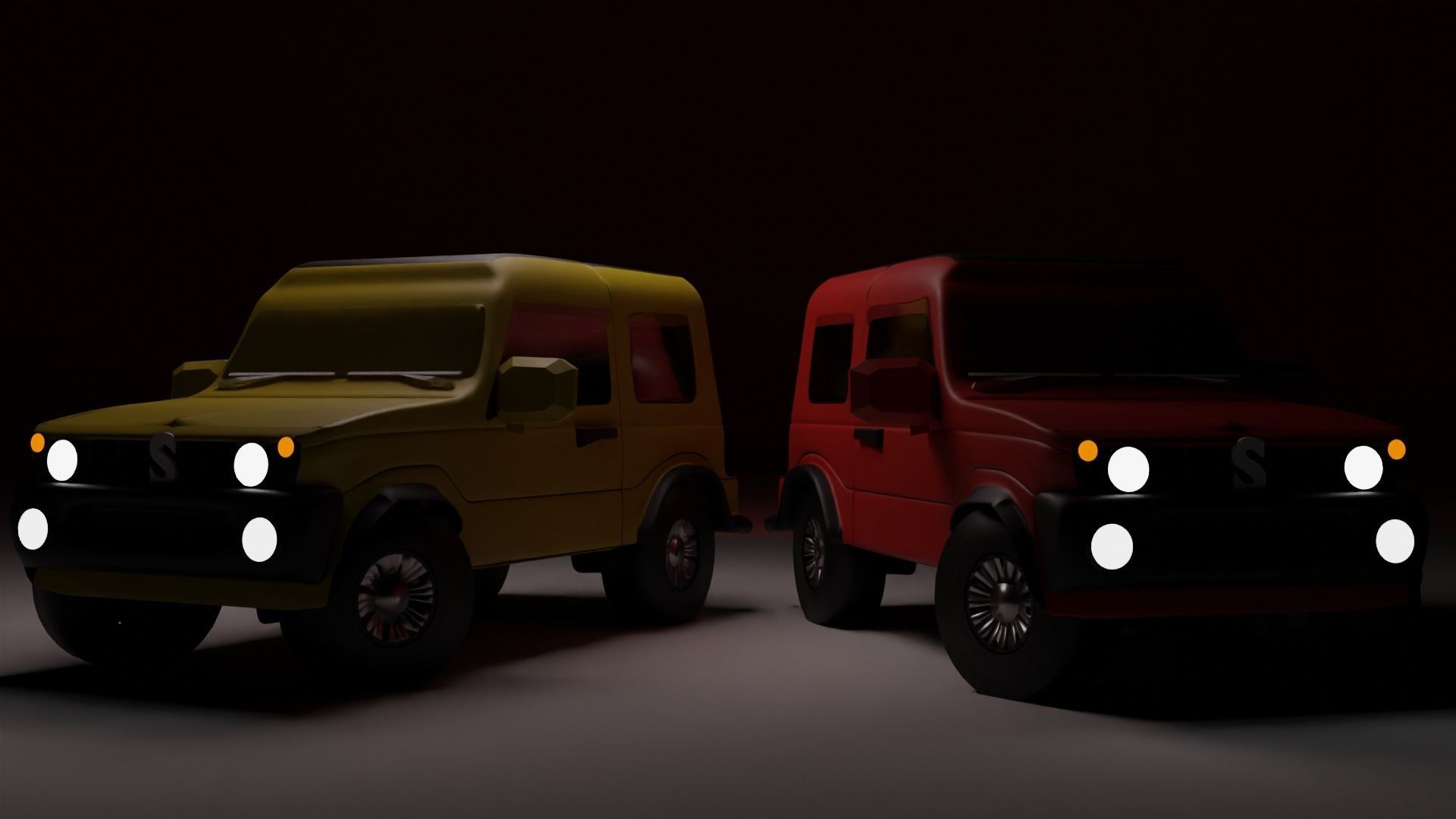 3D model Jimmy Jeep Electric car VR / AR / low-poly | CGTrader
