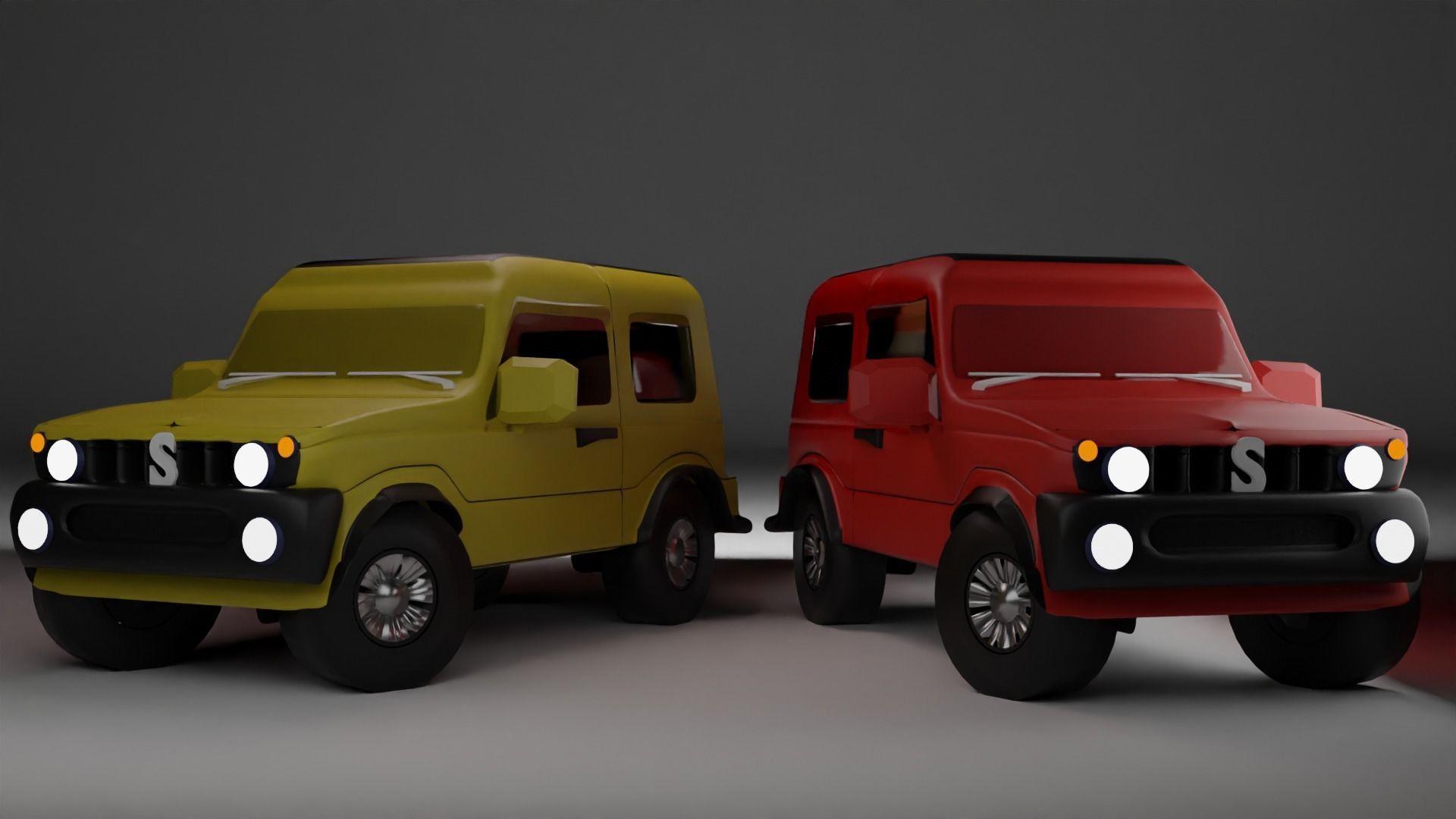 3D model Jimmy Jeep Electric car VR / AR / low-poly | CGTrader