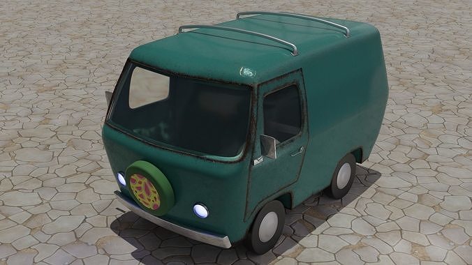 Scooby Doo Mystery Machine 3D model | CGTrader