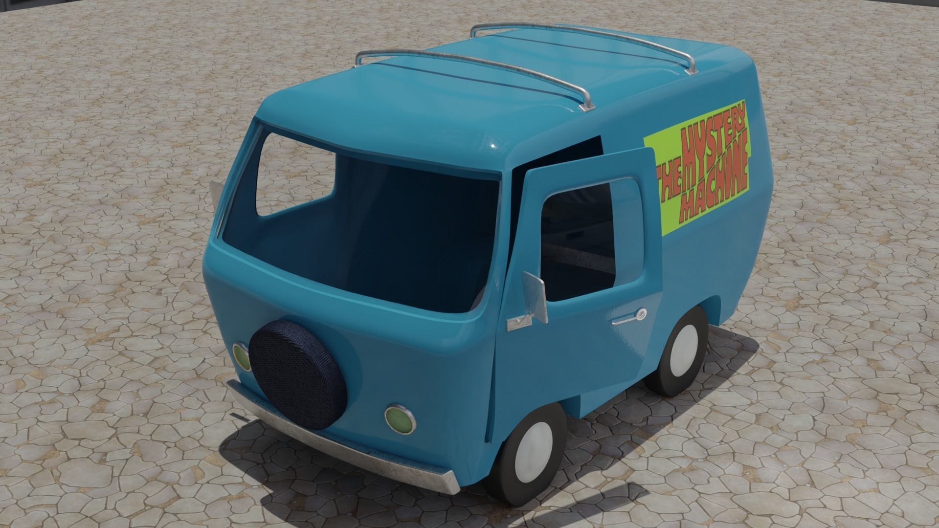 Scooby Doo Mystery Machine 3D model | CGTrader