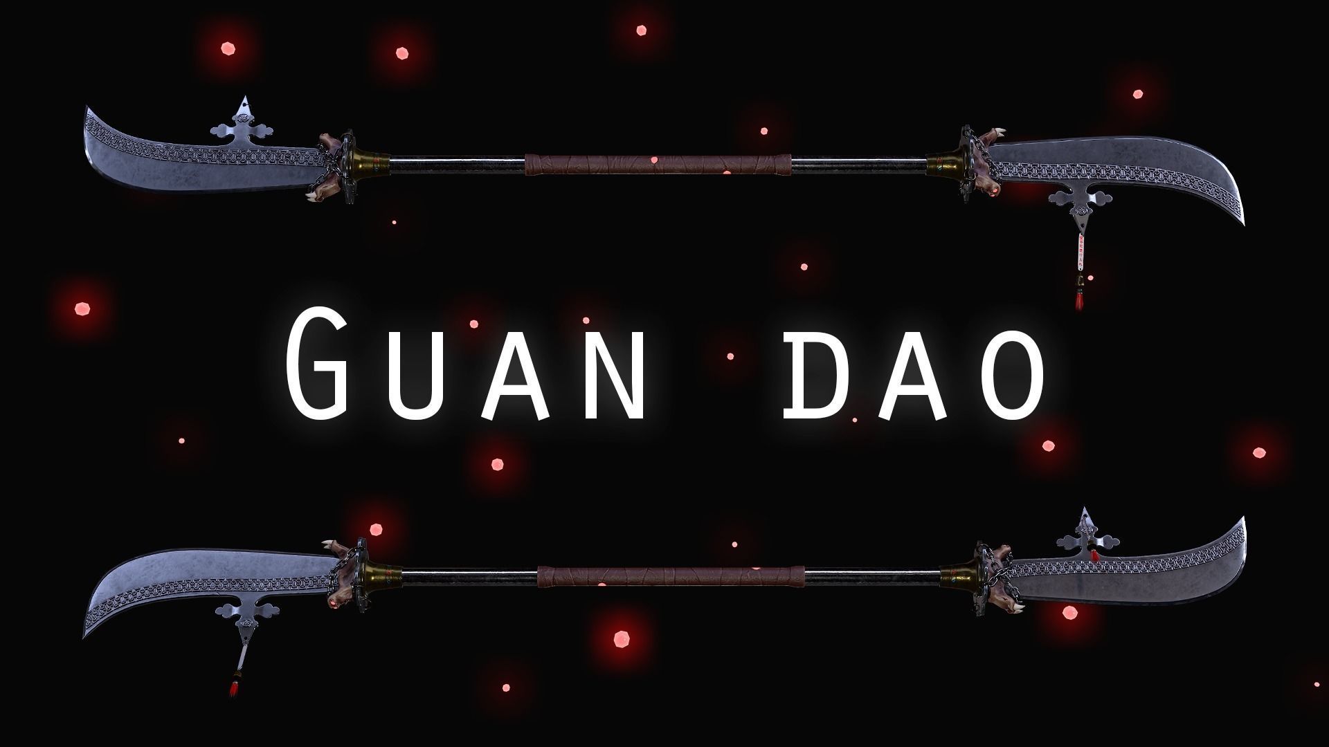 3D model Guandao Sword VR / AR / low-poly | CGTrader
