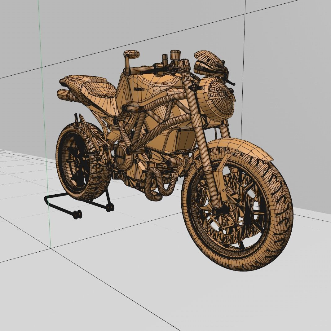 DUCATI MOTOCYCLE 3D model | CGTrader