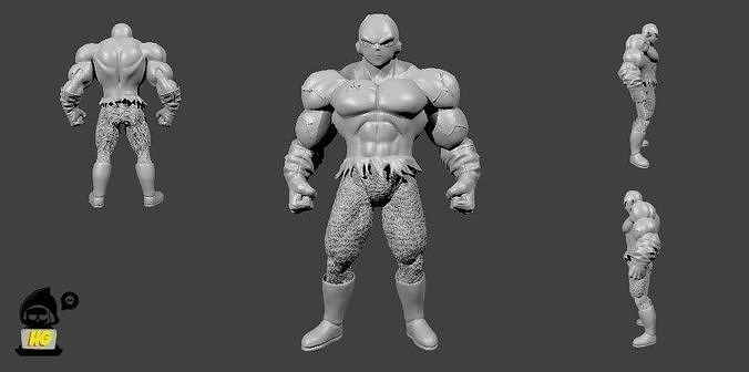 Jiren - Dragon ball super 3D print model 3D print model 3D model 3D ...