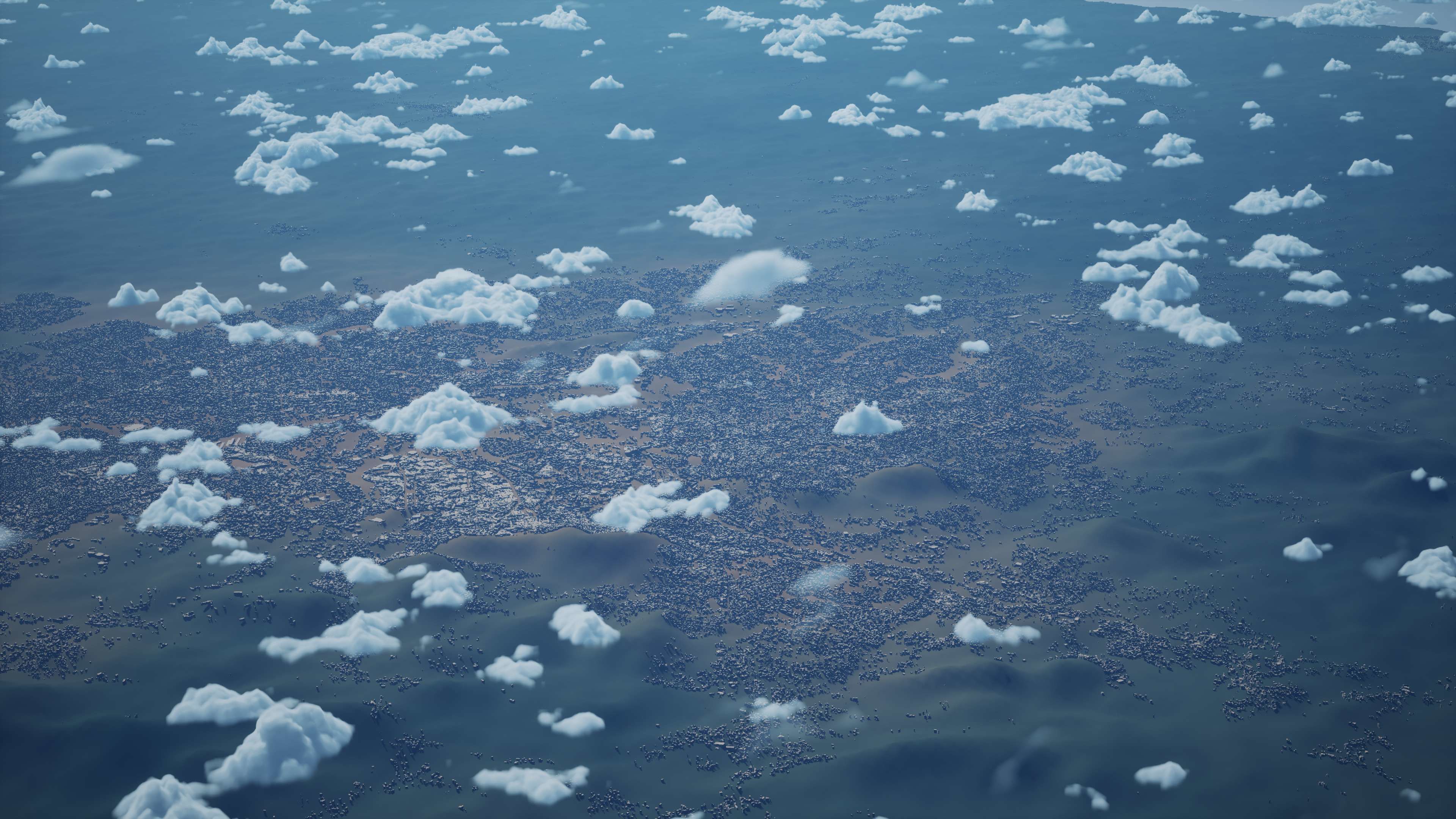 Yaounde Cameroon City Landscape 3D Model 3D model | CGTrader