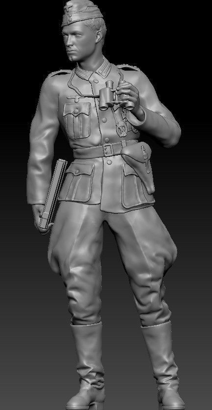 ww2 German Command Staff 1-35 3D model 3D printable | CGTrader