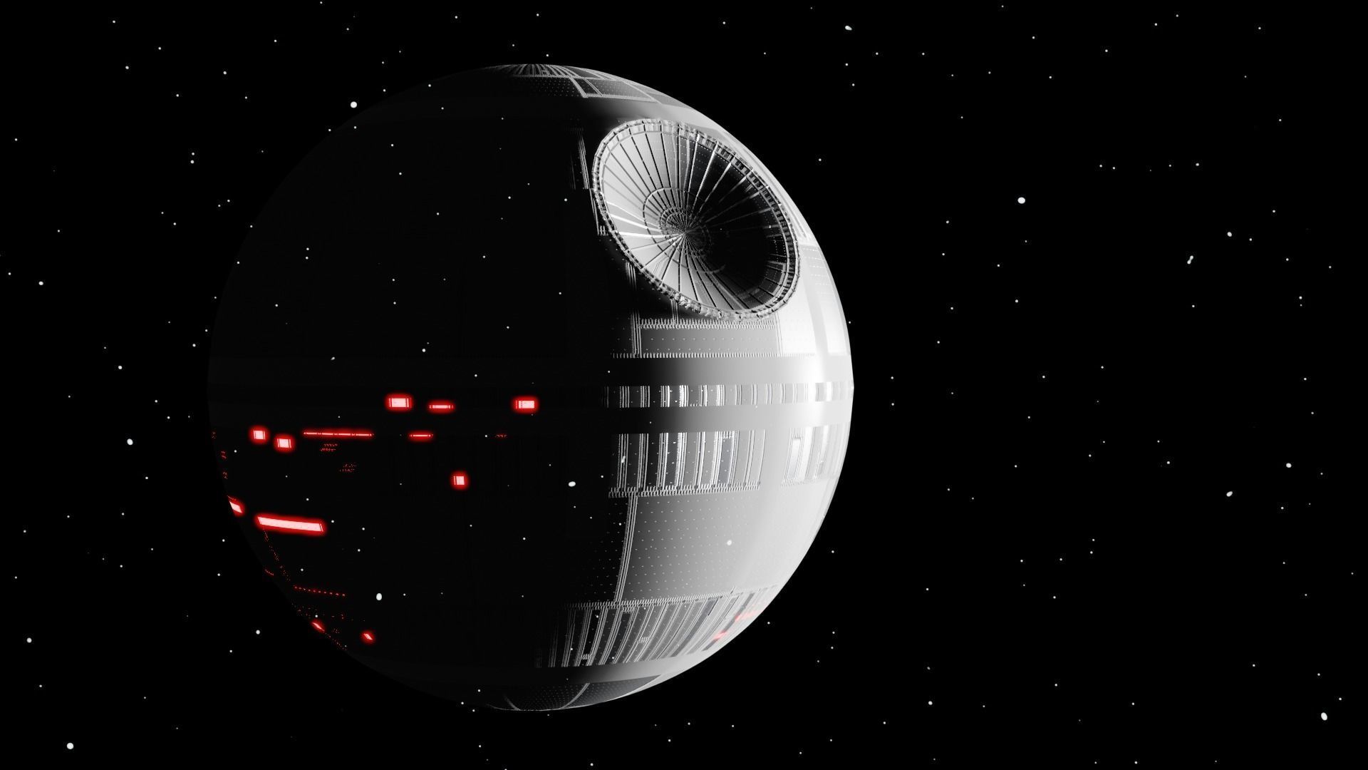 3D model Death Star - Star Wars VR / AR / low-poly | CGTrader