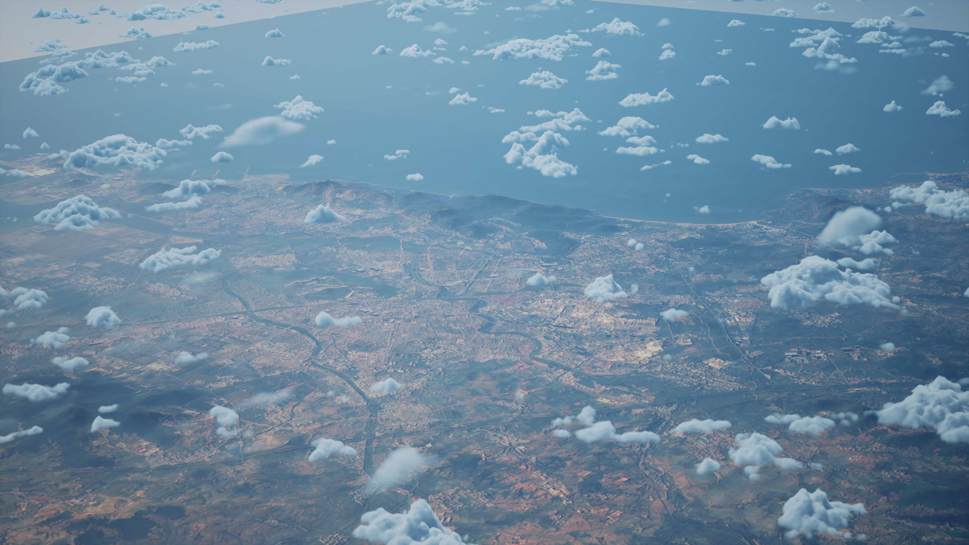 Lianshan China City Landscape 3D Model 3D model | CGTrader