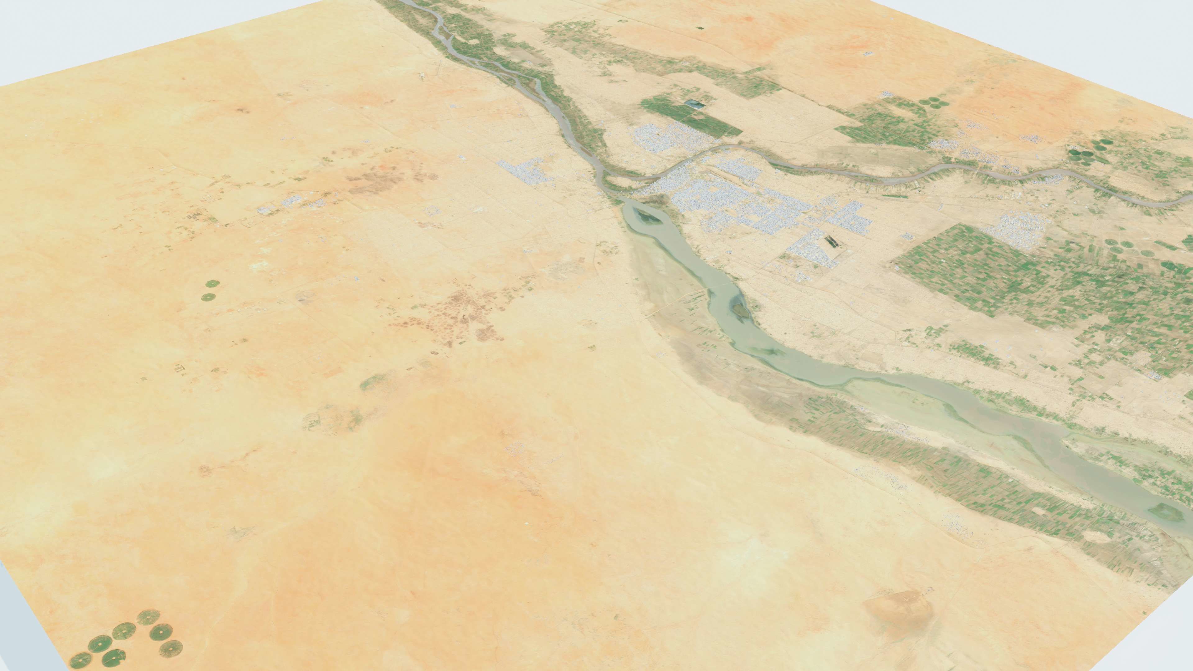 Omdurman Sudan City Landscape 3D Model 3D model | CGTrader