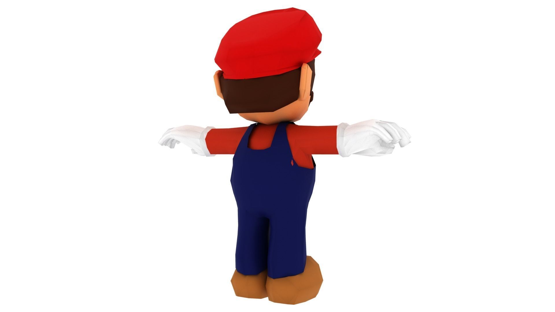 3D model Super Mario VR / AR / low-poly | CGTrader