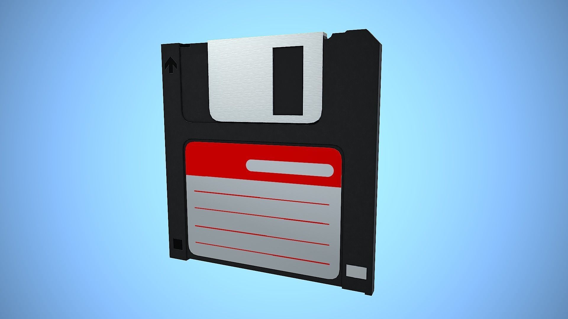 3D model DISKETTE REALISTIC STYLIZED VR / AR / low-poly | CGTrader