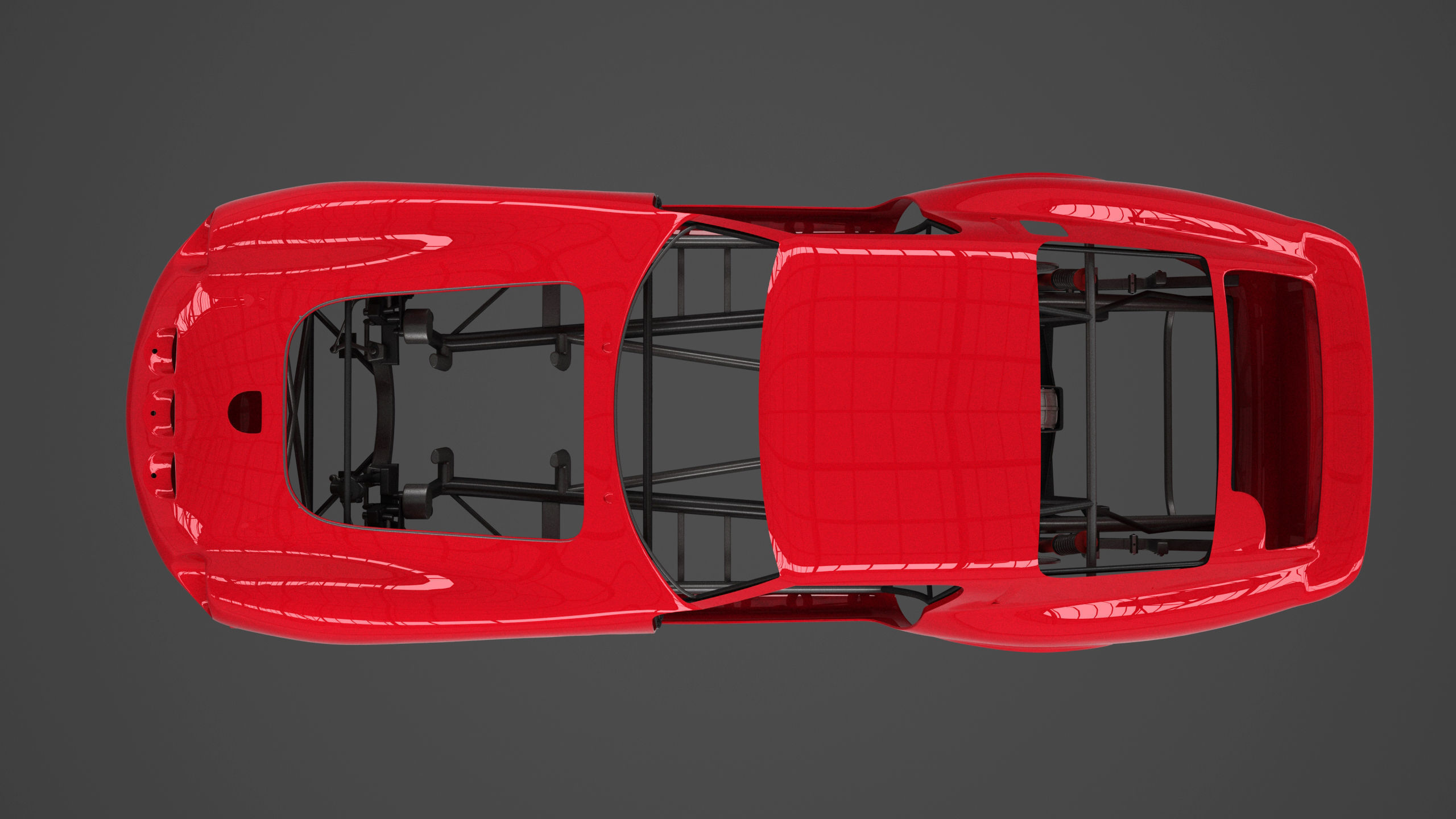 Chassis Frame Collection Vr Ar Low Poly Cgtrader