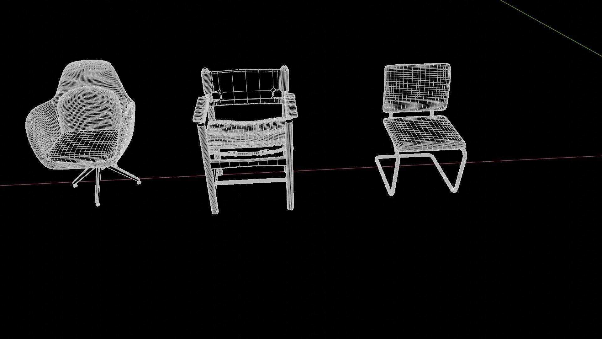 Chairs 3D model | CGTrader