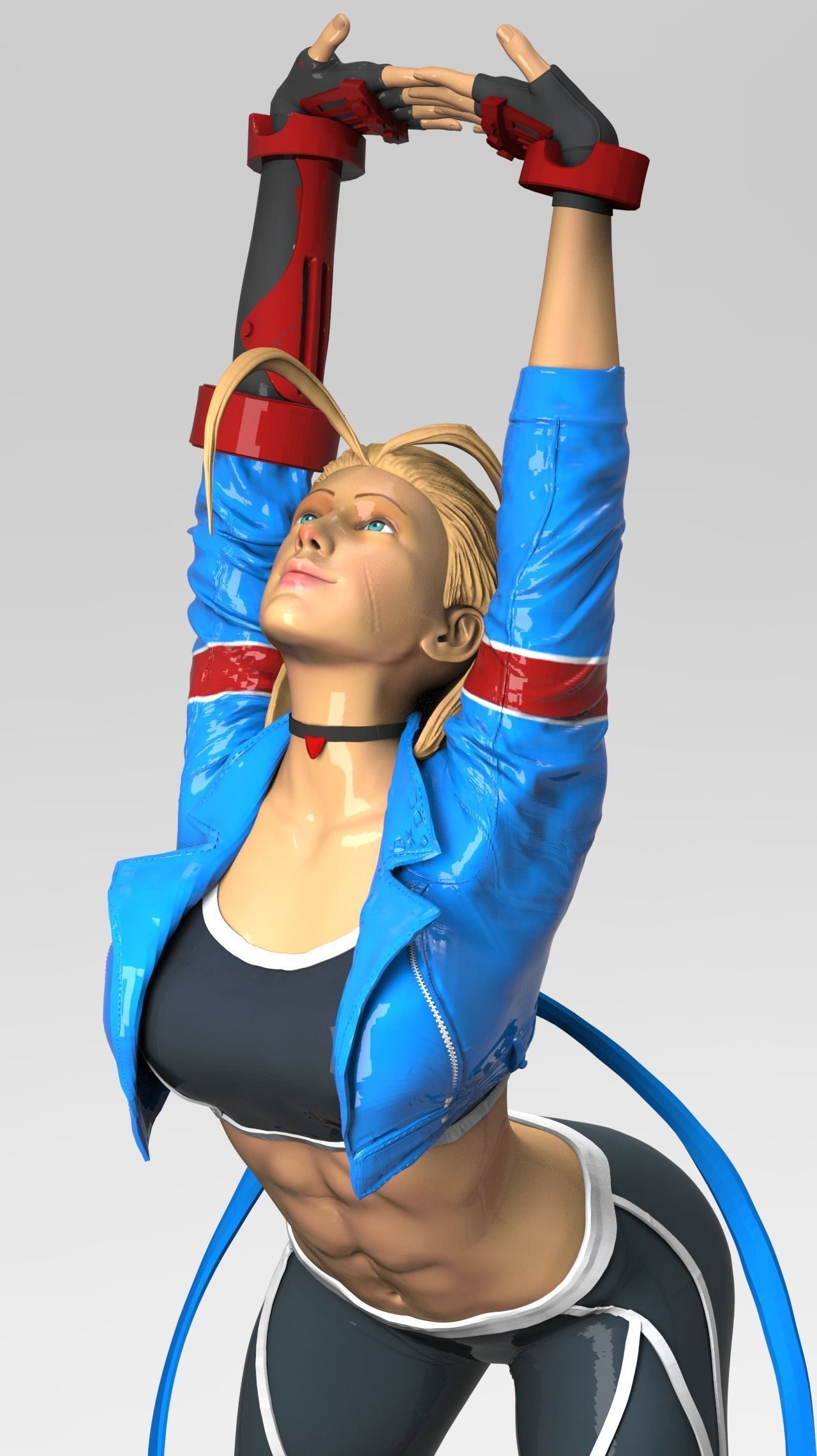 cammy street fighter 6 3D model 3D printable | CGTrader