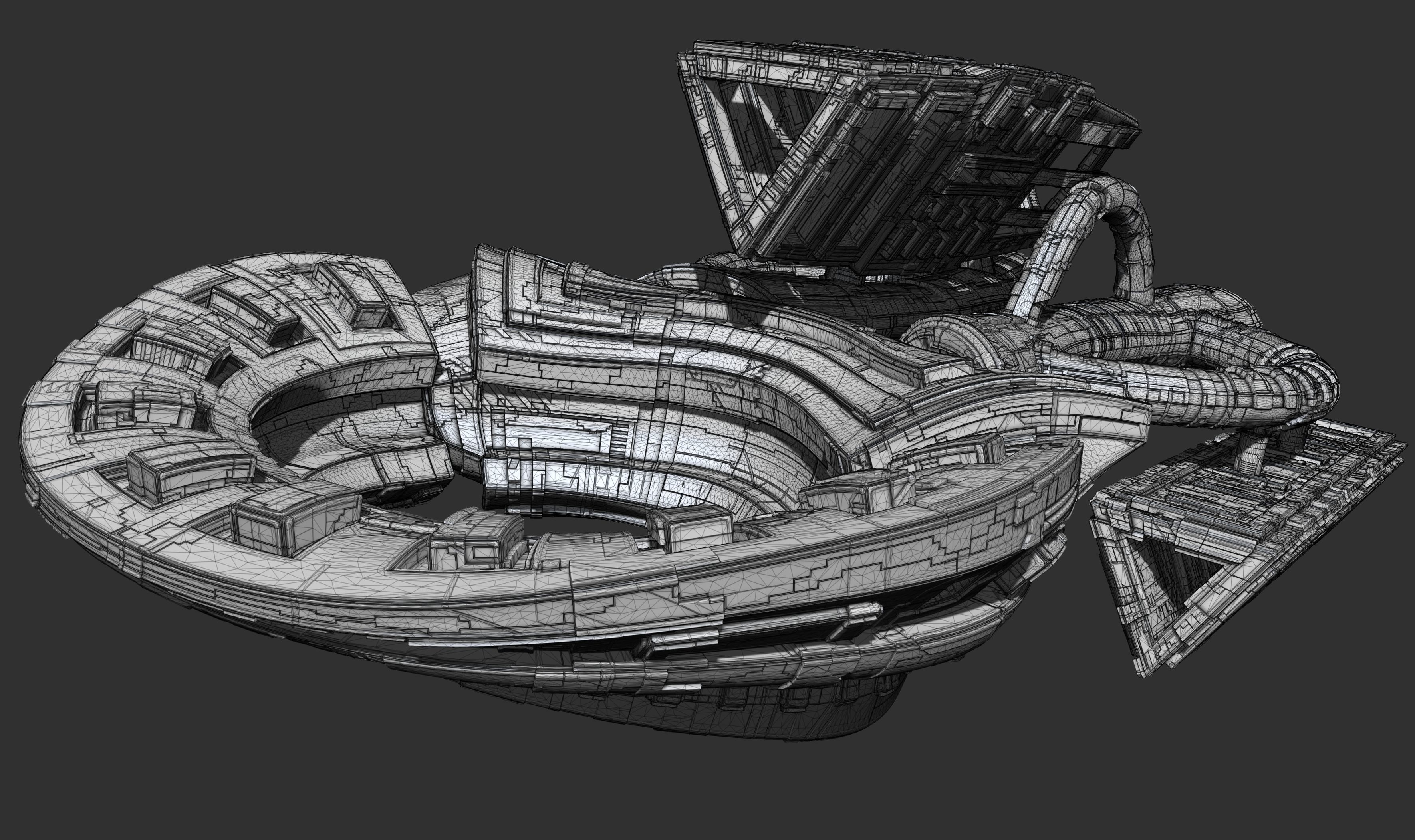 space equipment node 00198 3D model | CGTrader