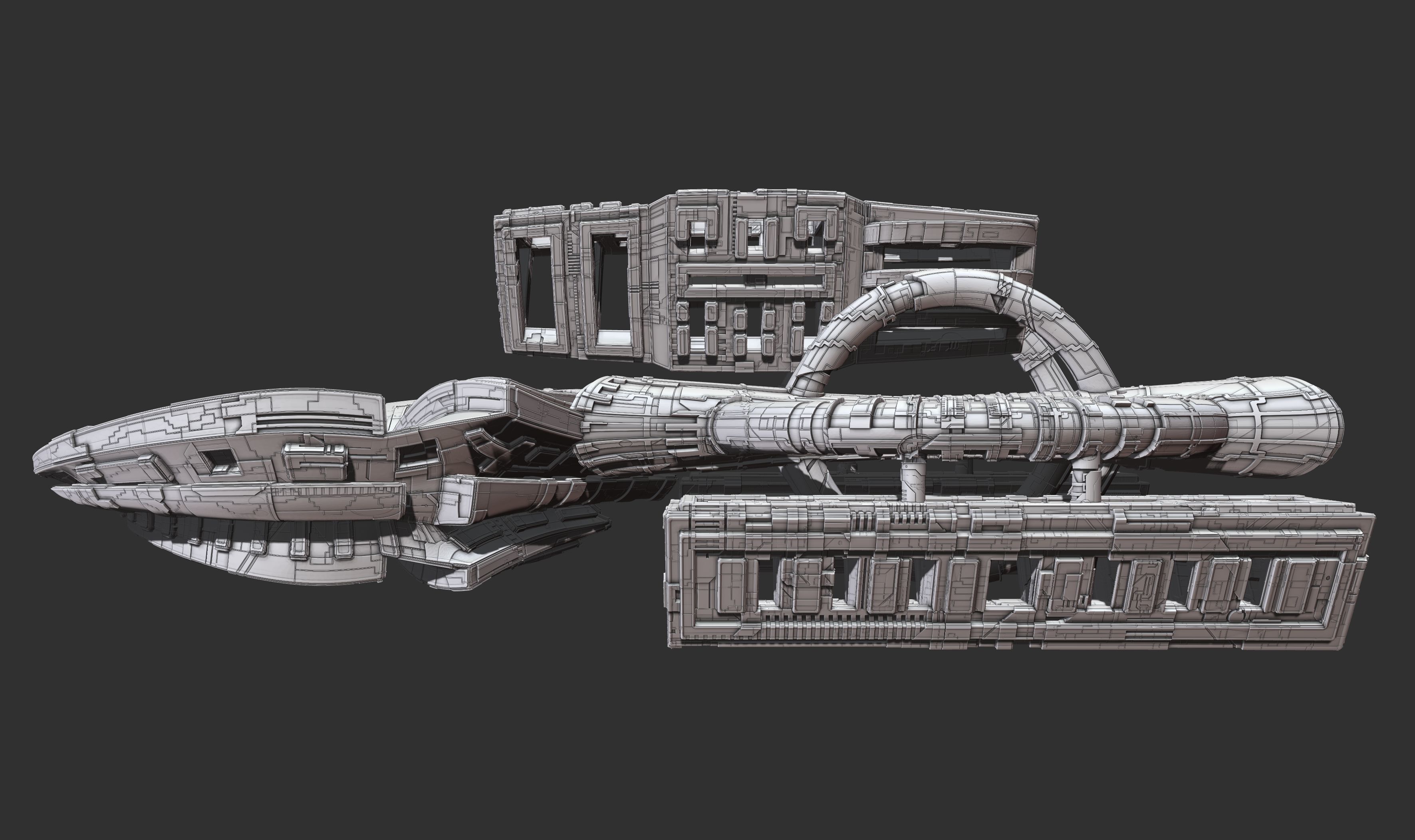 space equipment node 00198 3D model | CGTrader