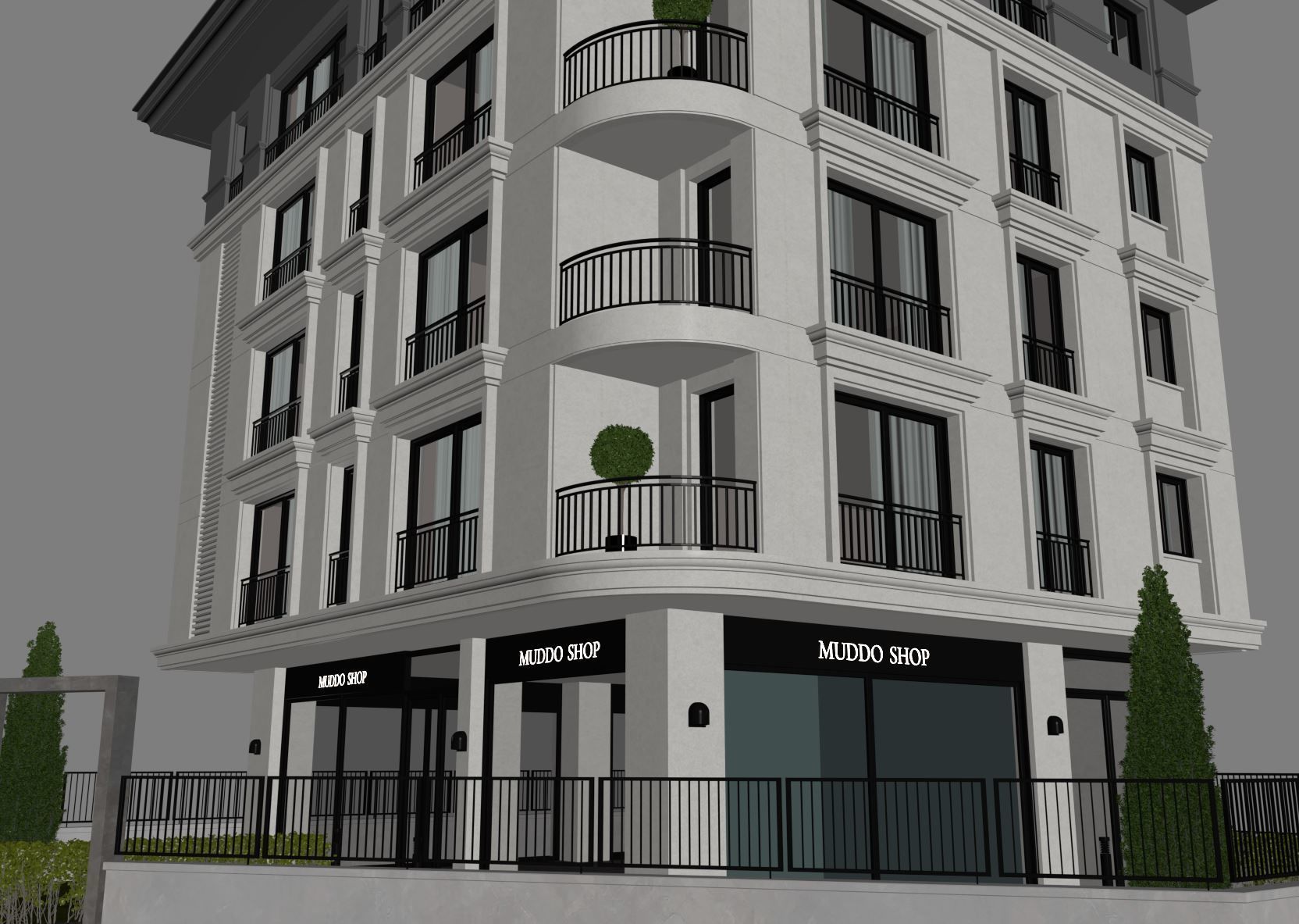 3D model 3D Apartment Model Classic Modern VR / AR / low-poly | CGTrader