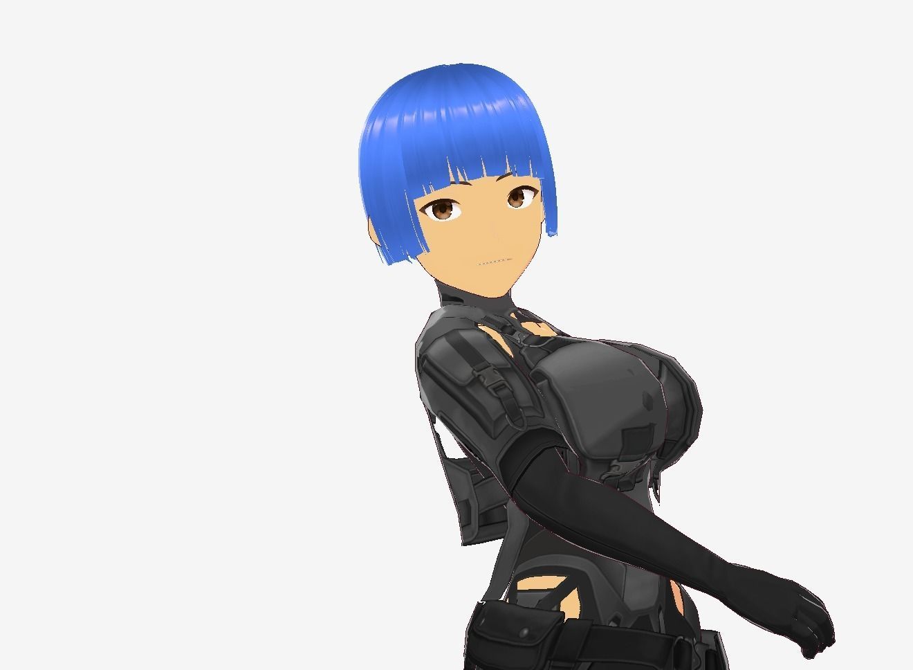 3D model Sakura Anime Girl Vrchat 3d Model VR / AR / low-poly | CGTrader