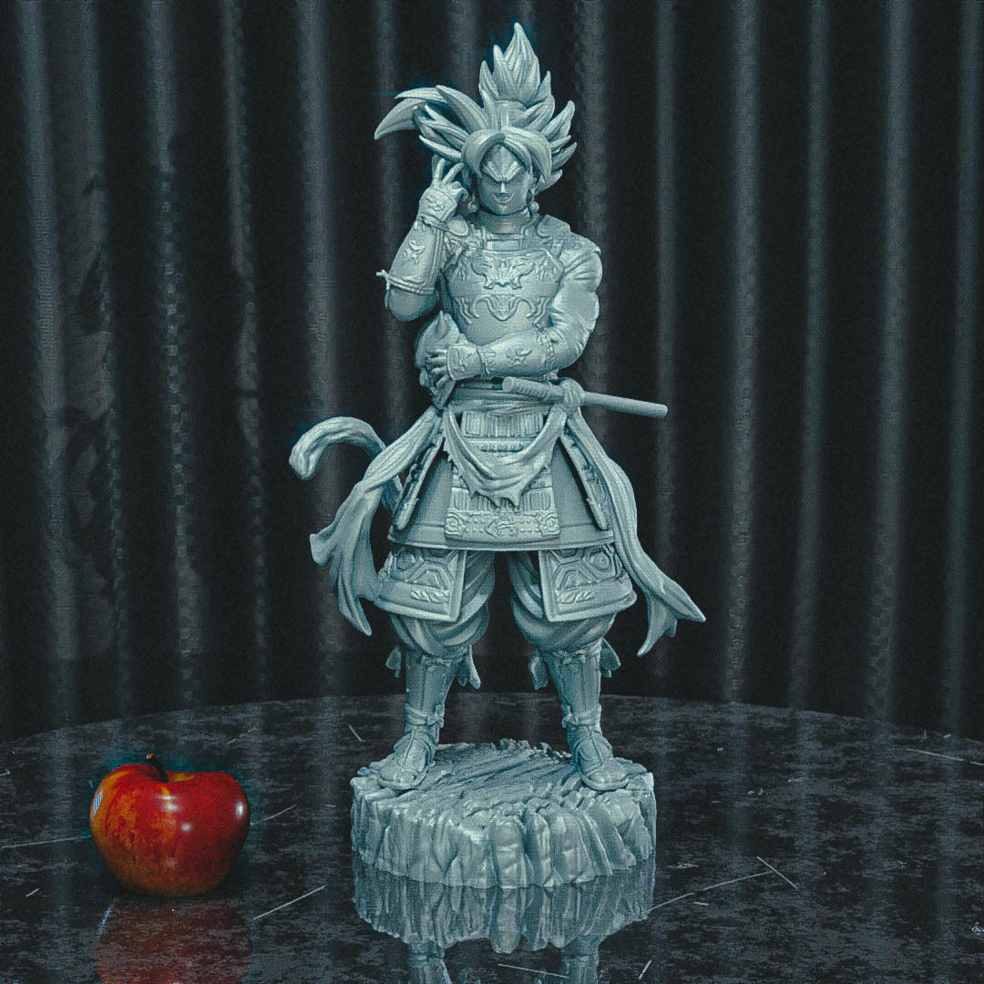 Goku Samurai Rose 3D model 3D printable | CGTrader
