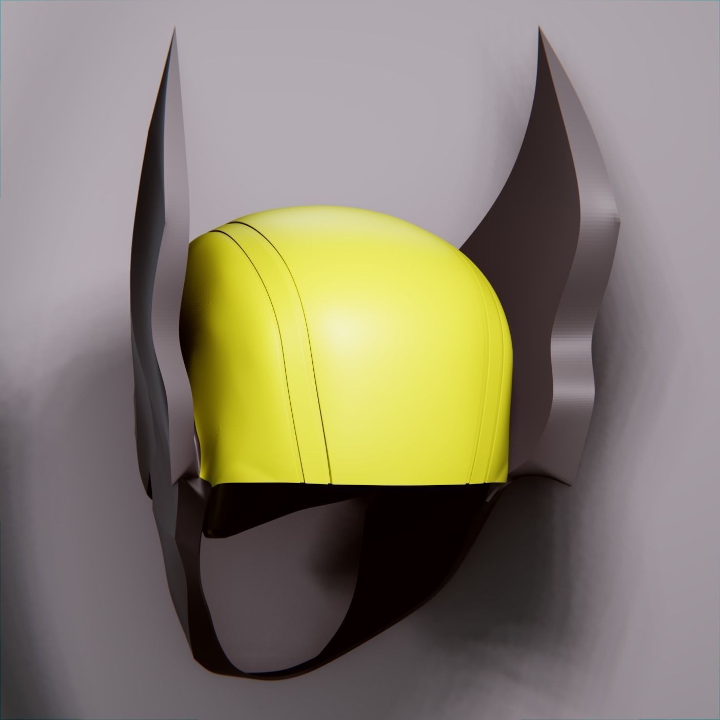 WOLVERINE CUSTOM HELMET COWL 3D model 3D printable | CGTrader