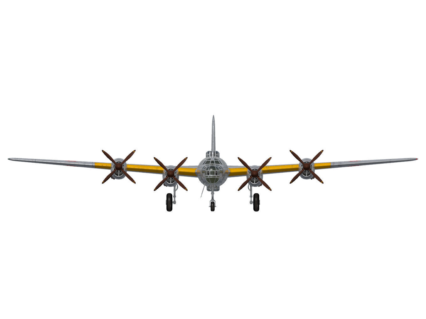 Nakajima G8N Renzan 3D model | CGTrader