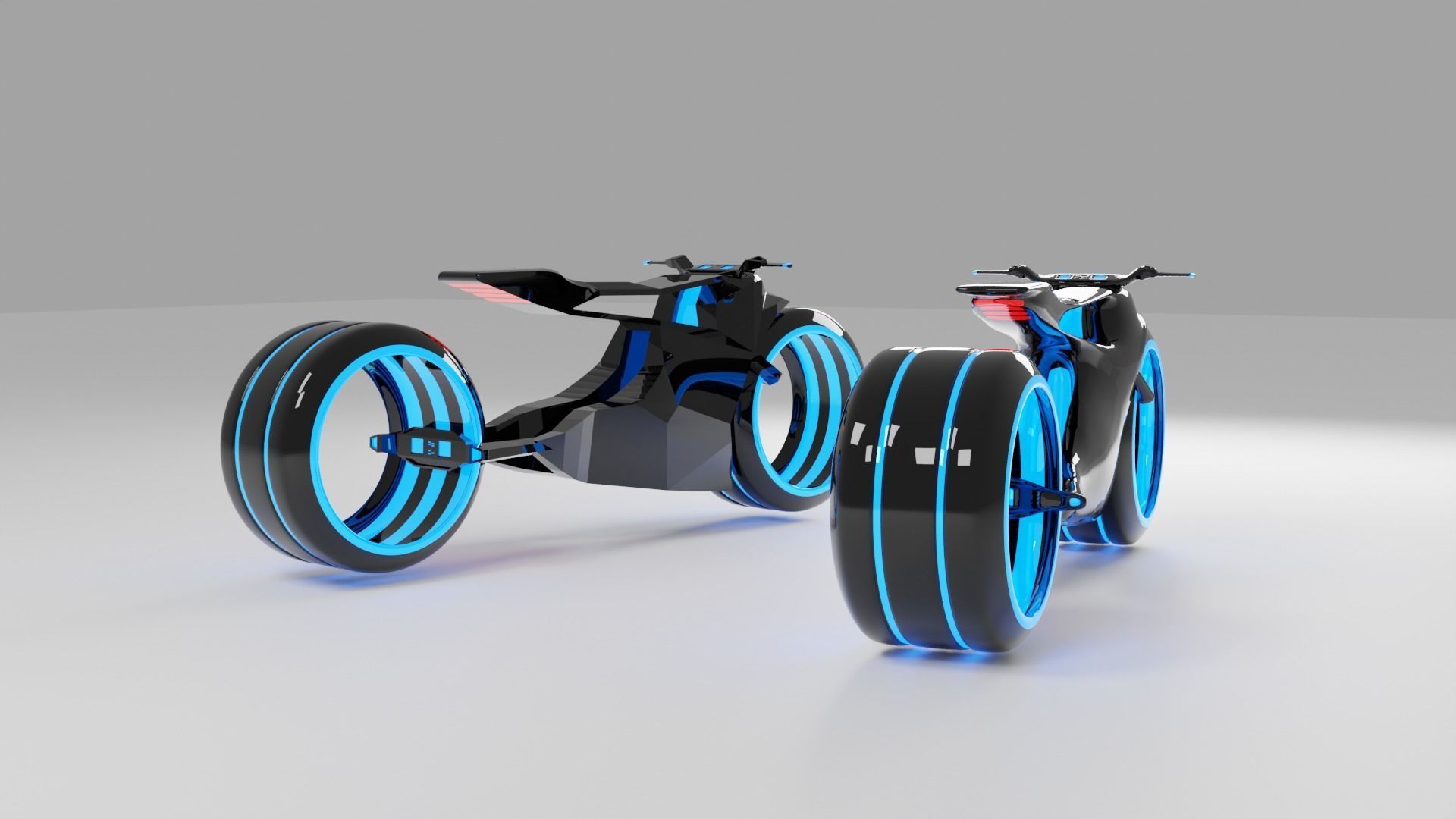 3D Models Sci Fi Motorcycle 3D model | CGTrader
