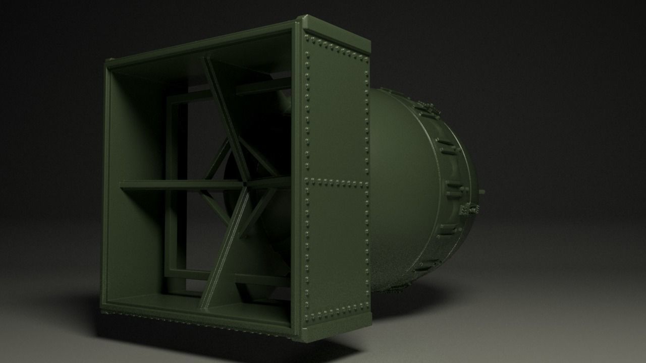 Nuclear bomb for 3Dprint 3D model 3D printable | CGTrader
