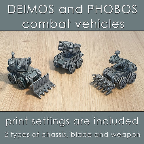 Deimos And Phobos 3d Model Cgtrader