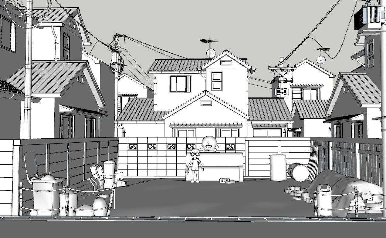 Nobita PlayGround 3D model | CGTrader