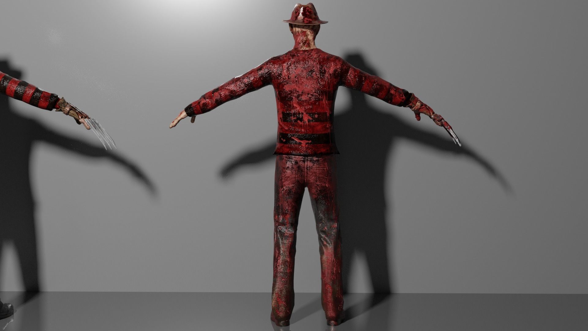 3D model Freddy Krueger VR / AR / low-poly | CGTrader