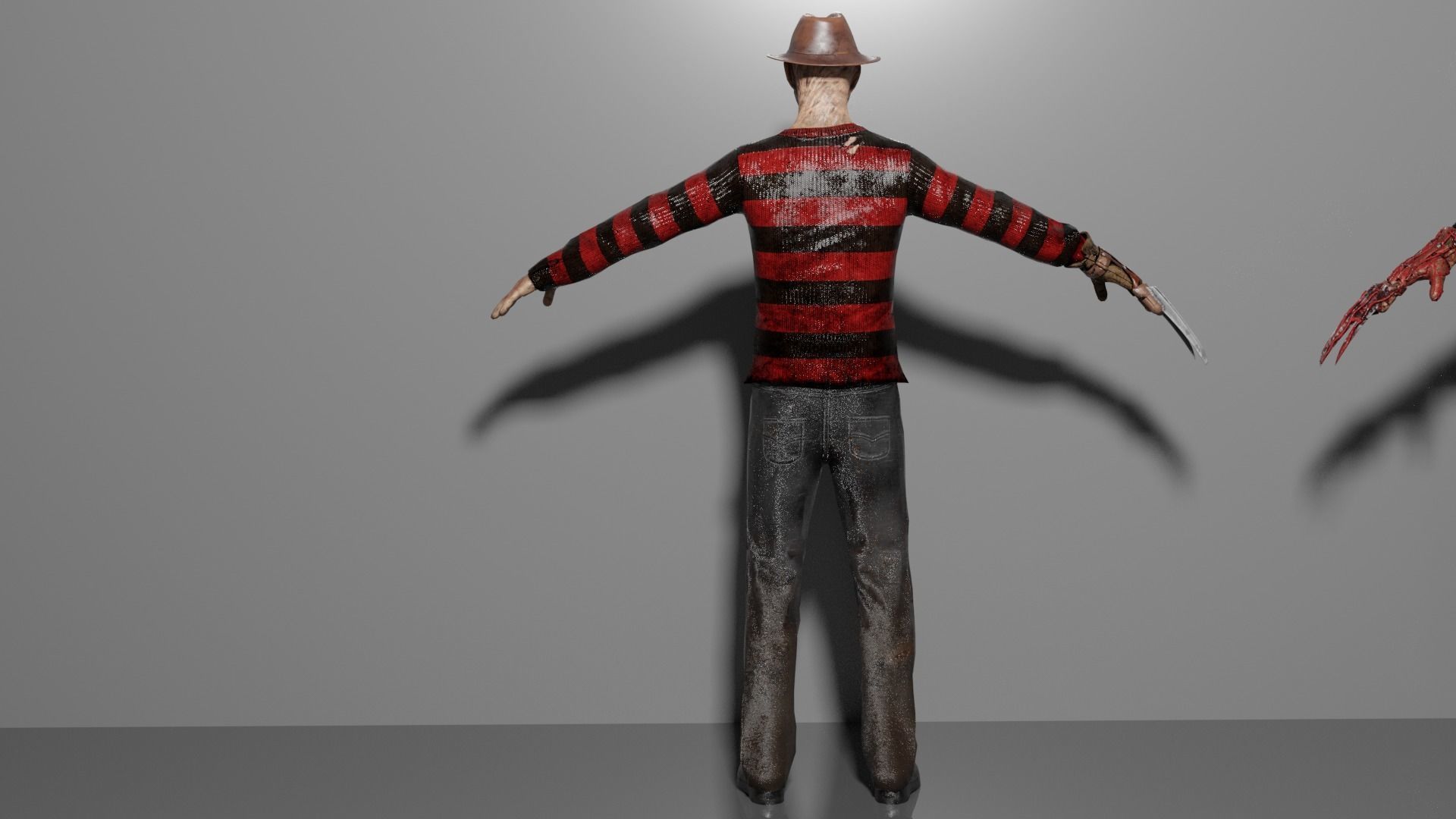 3D model Freddy Krueger VR / AR / low-poly | CGTrader