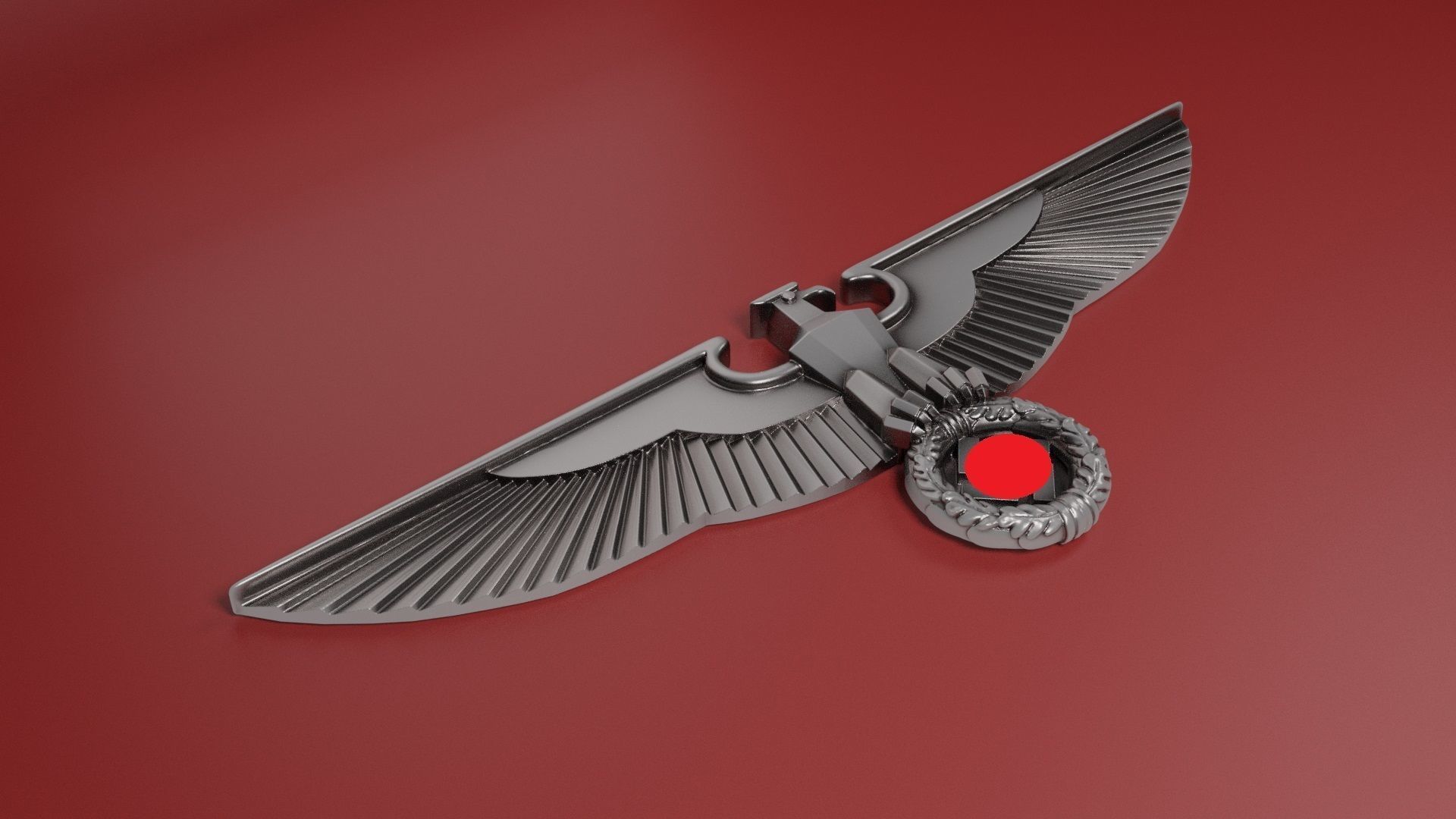 Reichstag german eagle uncensored 3D model 3D printable | CGTrader