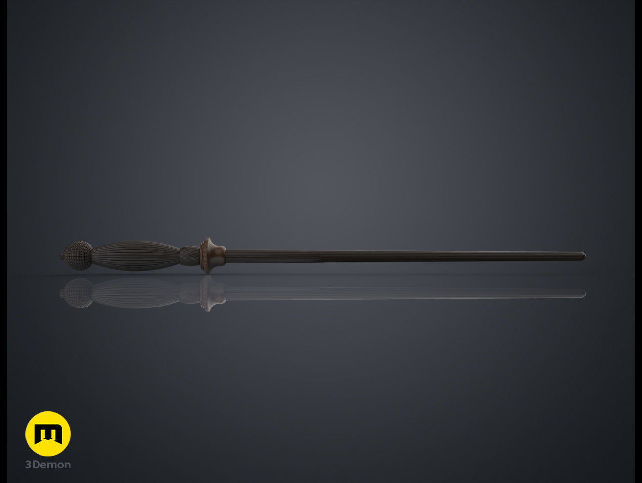 Gormlaith Gaunts Wand 3D model 3D printable | CGTrader