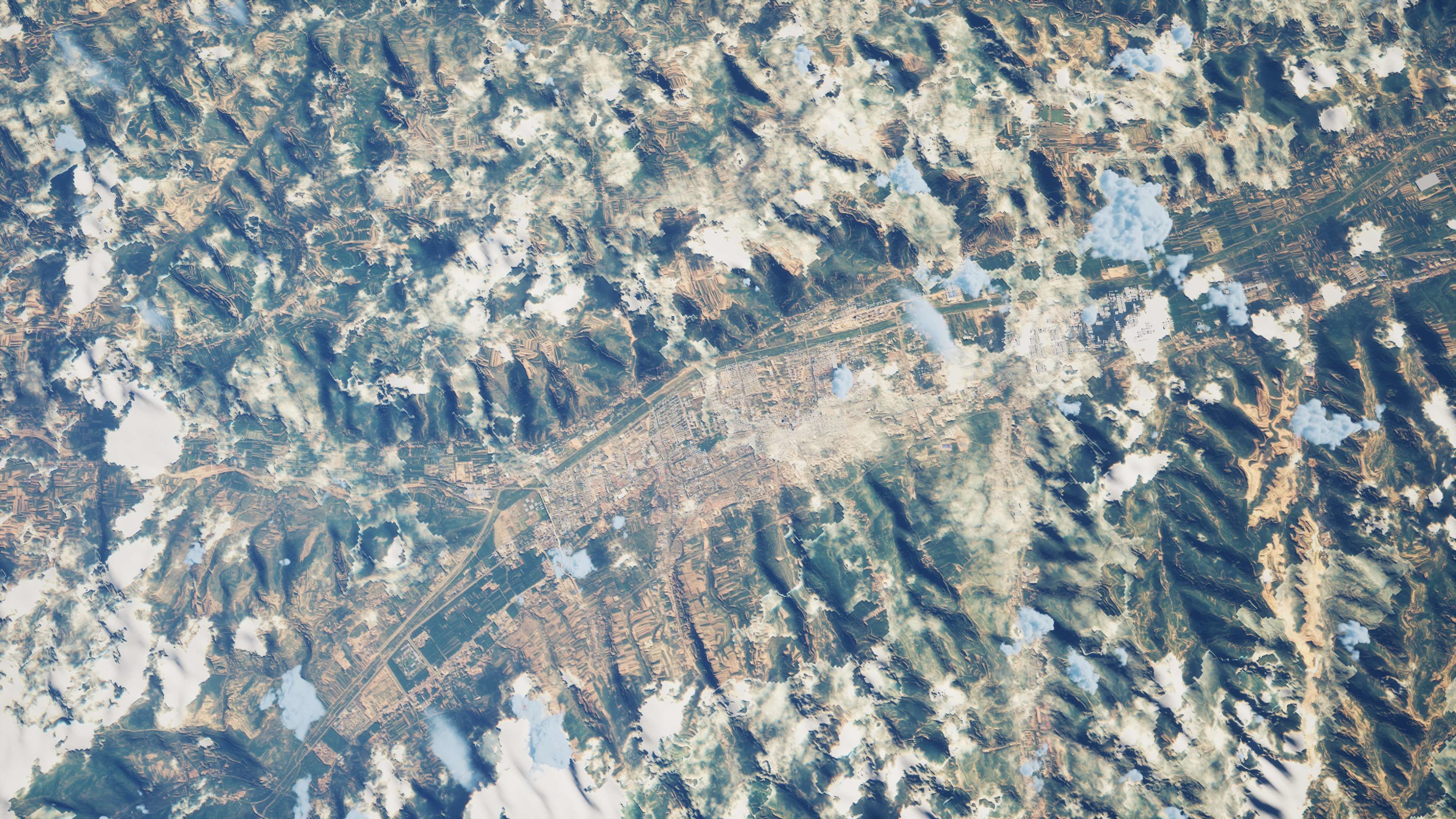 Pingliang China City Landscape 3D Model 3D model | CGTrader