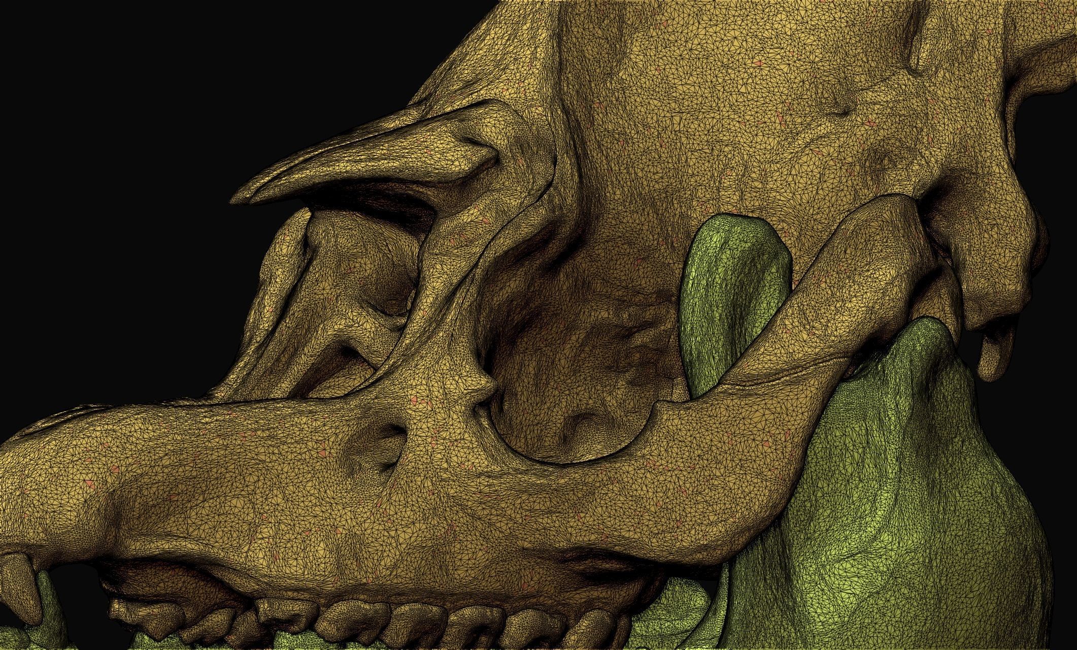 Tapir - Tapirus Skull 3D model 3D printable | CGTrader