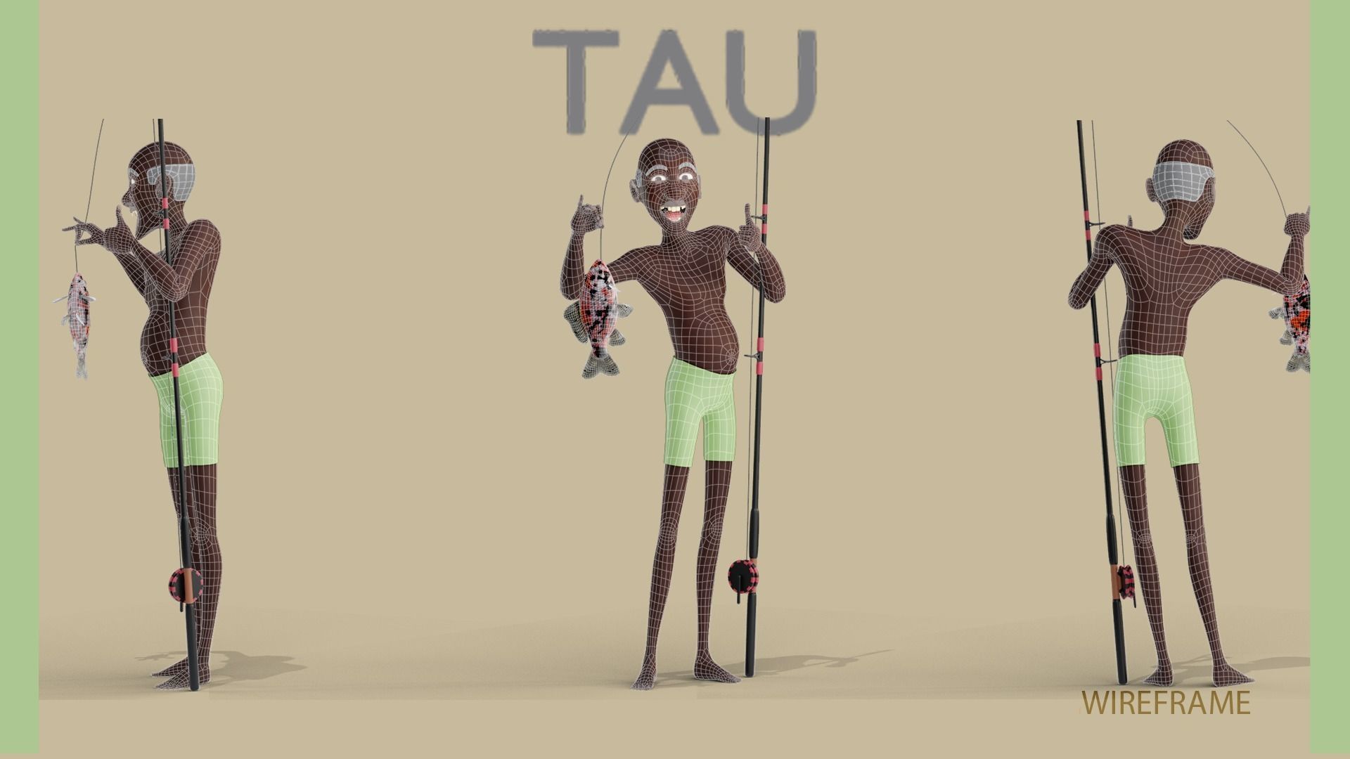 3D model TAU RIG BLENDER VERSION VR / AR / low-poly | CGTrader