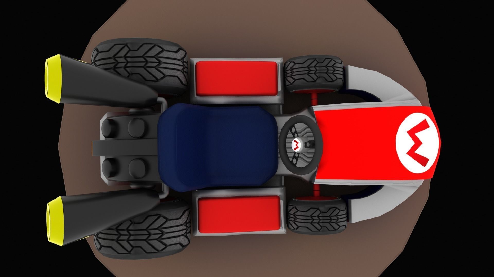 3D model Mario Kart VR / AR / low-poly | CGTrader