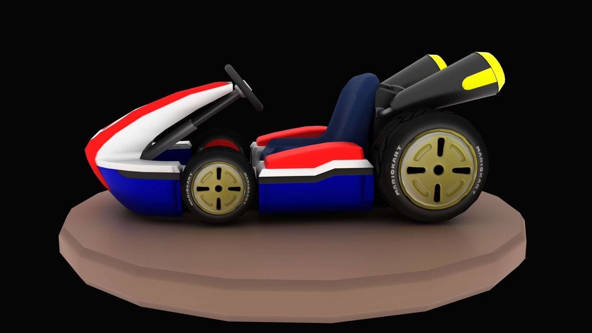 3D model Mario Kart VR / AR / low-poly | CGTrader
