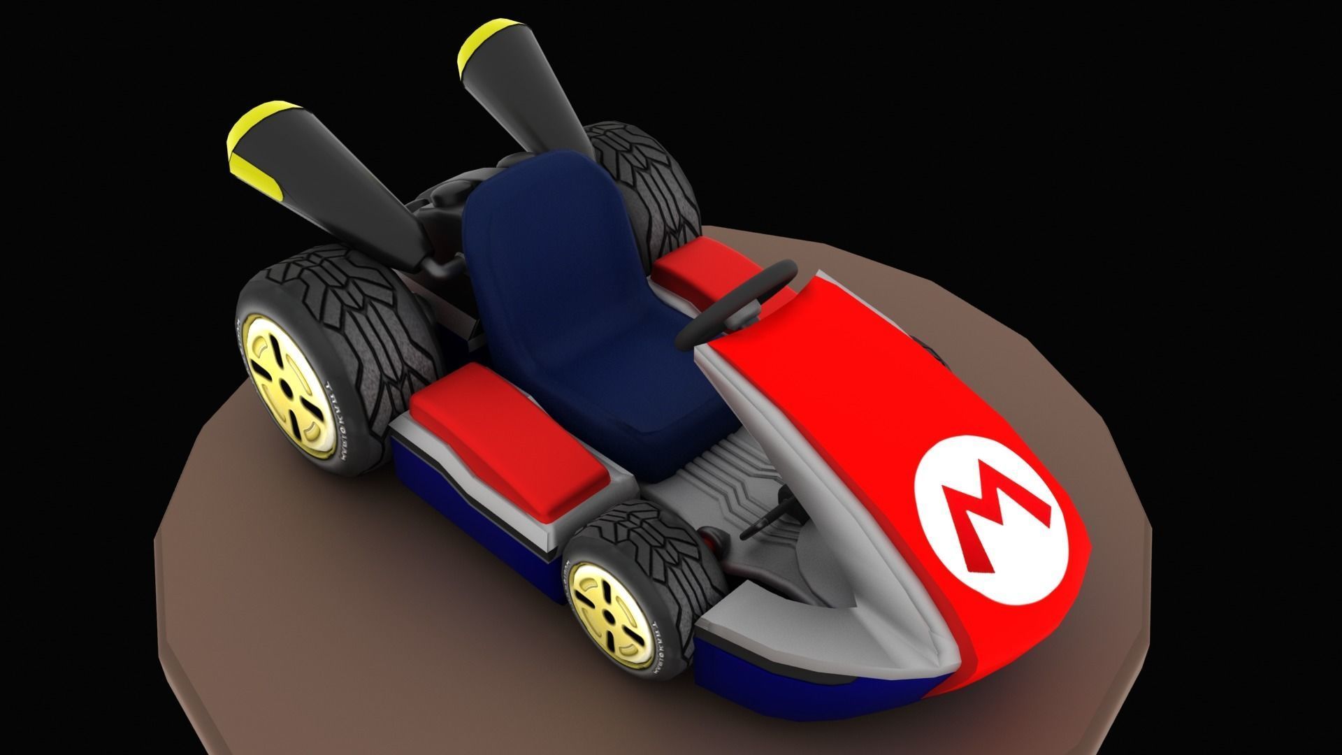 3D model Mario Kart VR / AR / low-poly | CGTrader