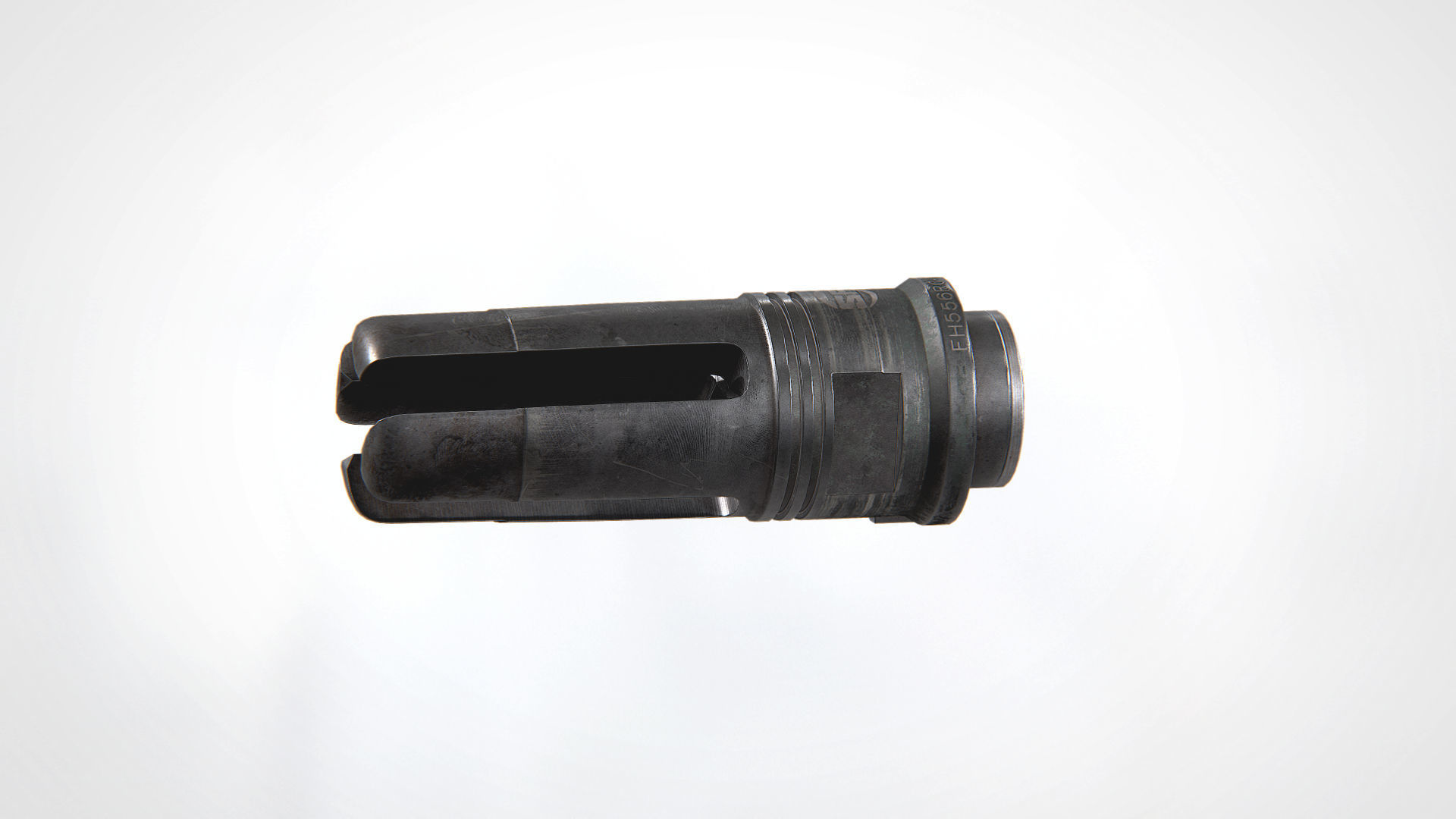 3D model SOCOM-556 4-Prong Flash Hider VR / AR / low-poly | CGTrader