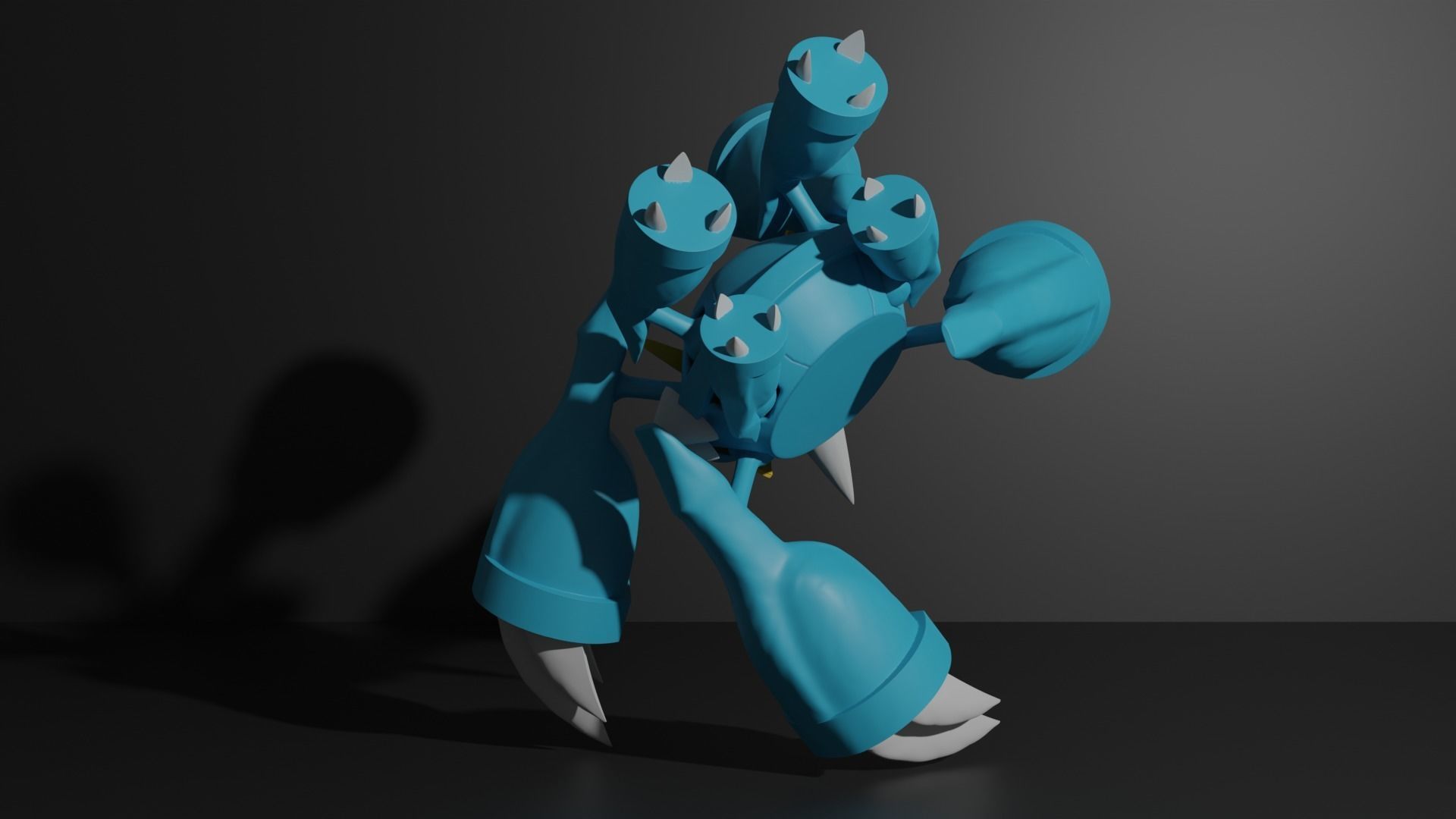 Beldum Metang Metagross and Mega Metagross 3D print models 3D model 3D ...