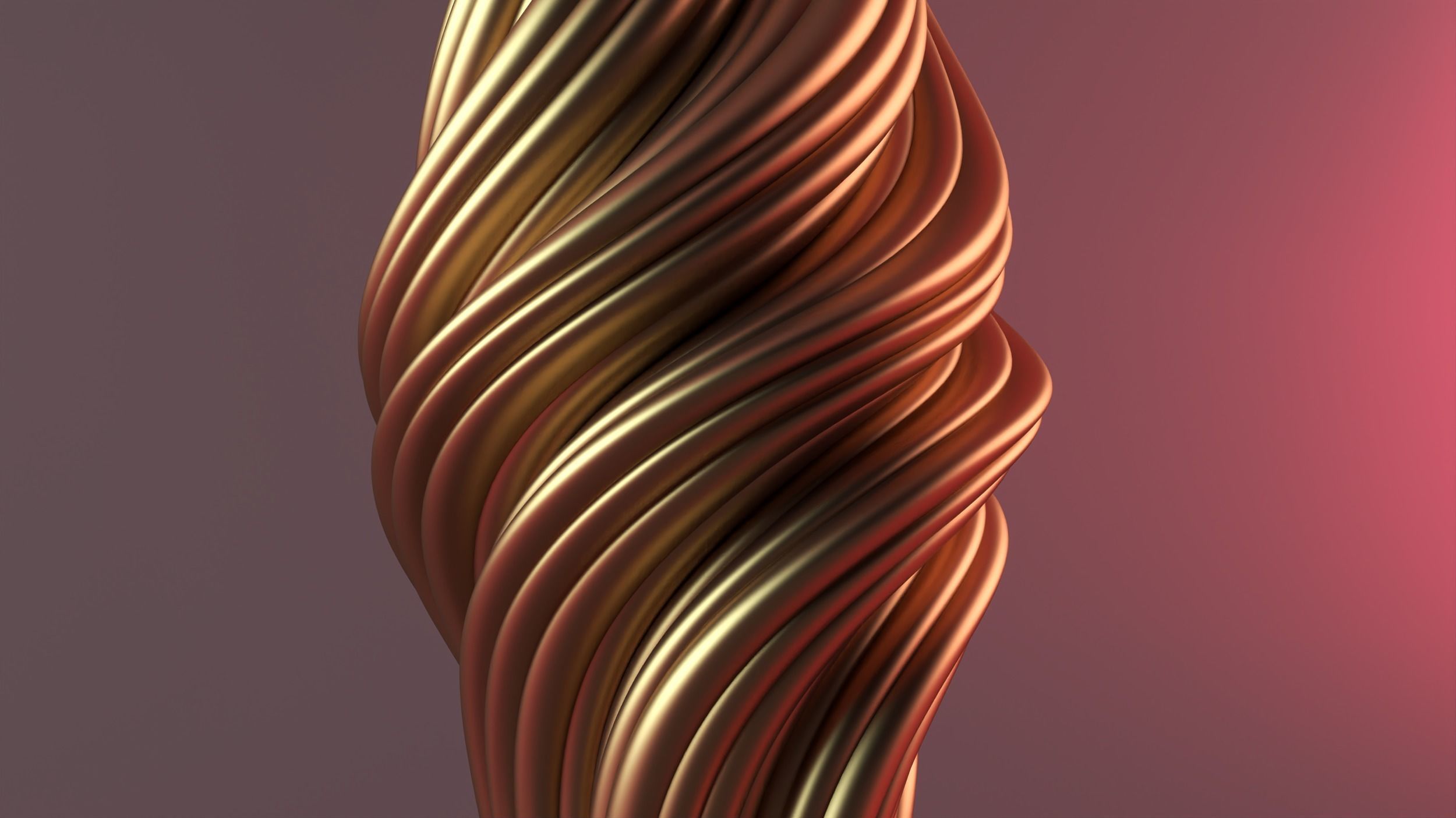 Columnar rotating candle wave candle 3D model 3D printable | CGTrader