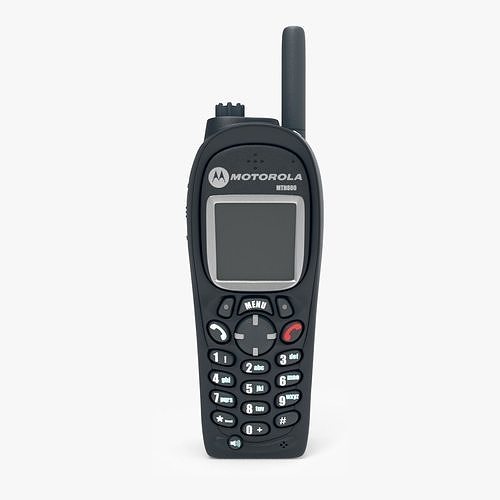 Motorola MTH800 3D model | CGTrader