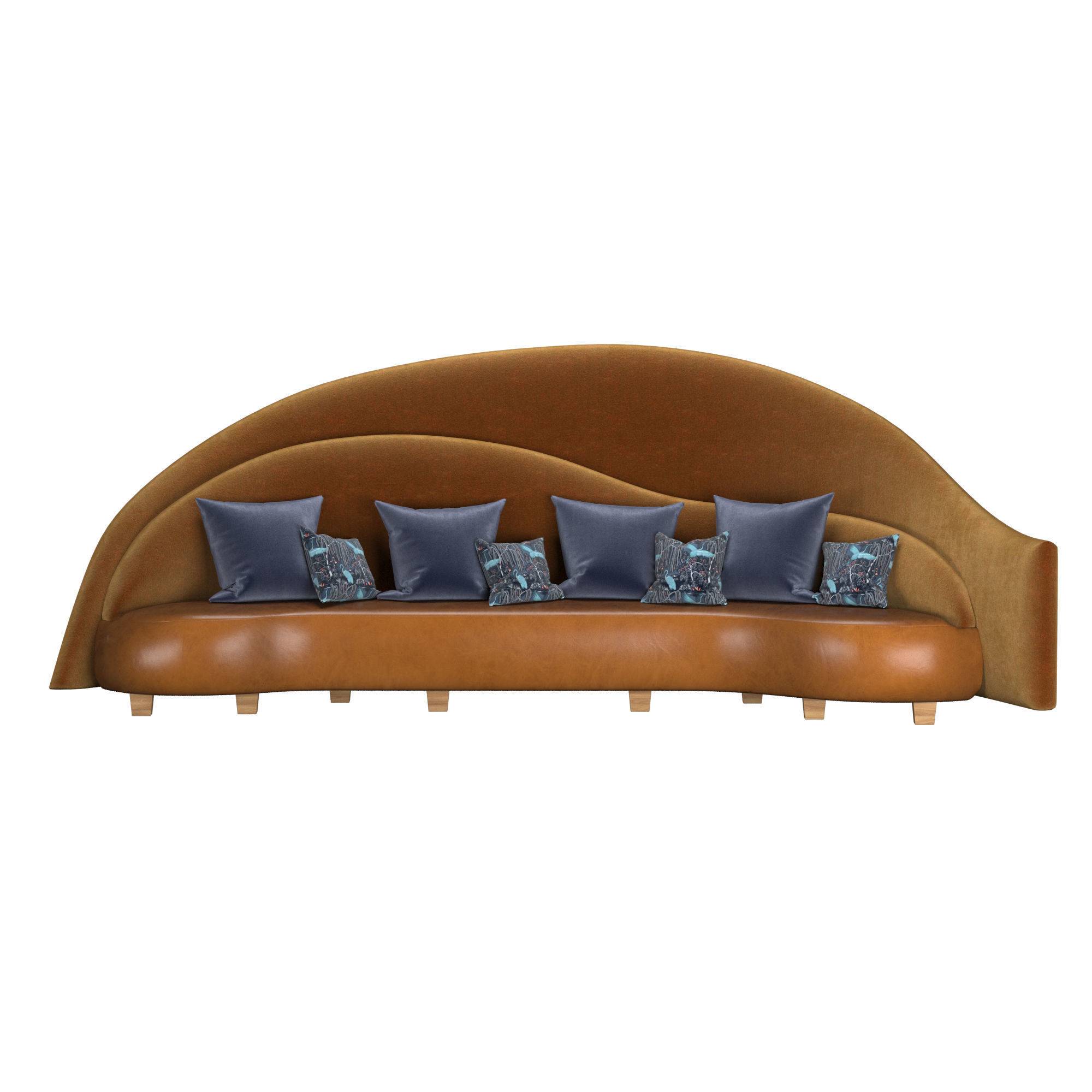 Lobby sofa Foxy 3D model | CGTrader