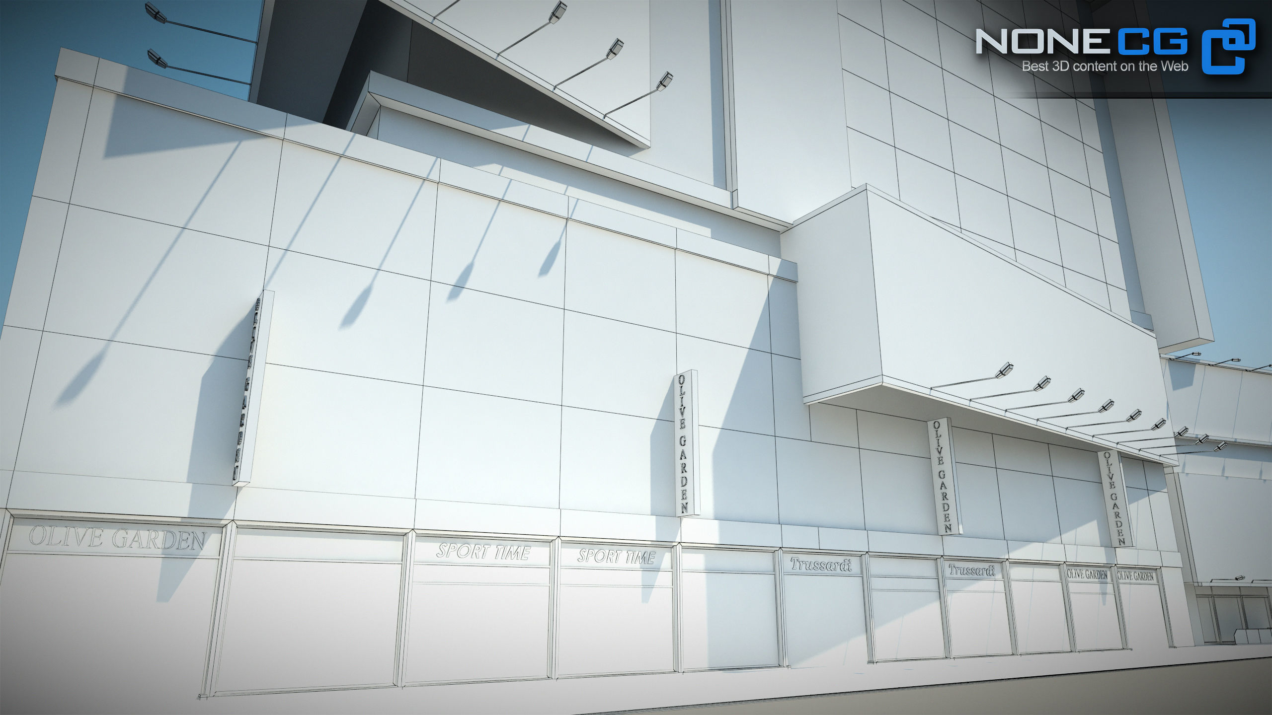 3D model NYC Building Ramada Renaissance VR / AR / low-poly animated ...