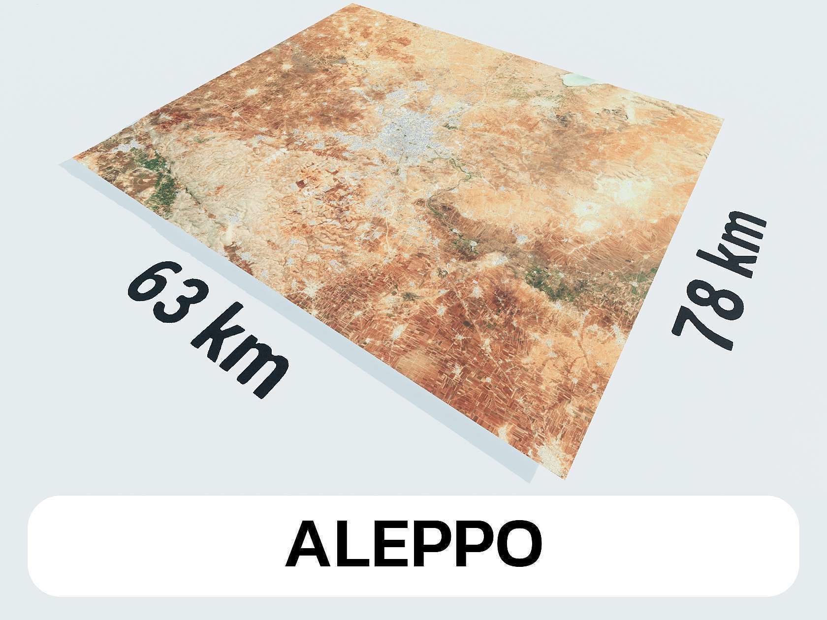 Aleppo Syria City Landscape 3D Model 3D model | CGTrader