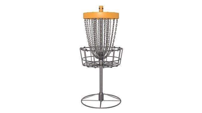 Disc Golf Basket Drawing