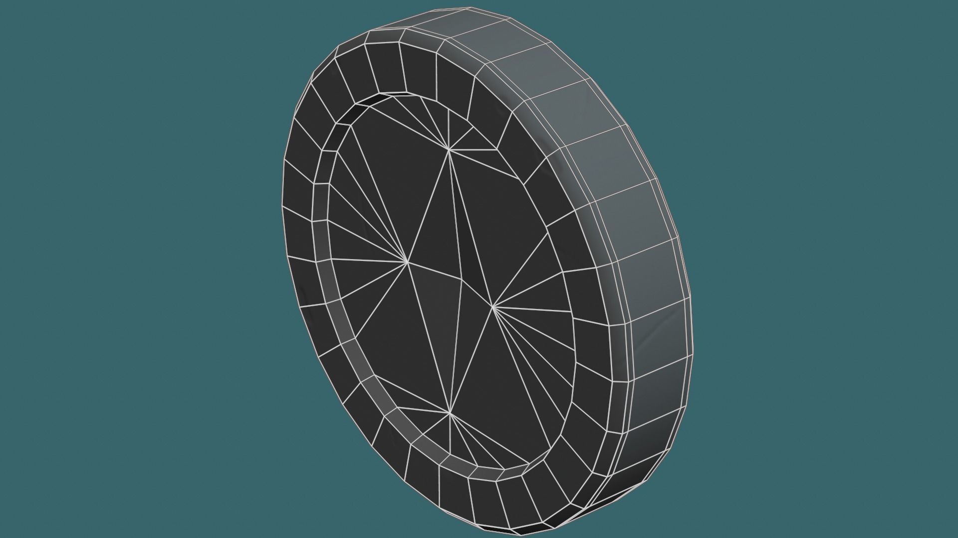 3D model Stylized Gold Coin - PBR Game Ready VR / AR / low-poly | CGTrader