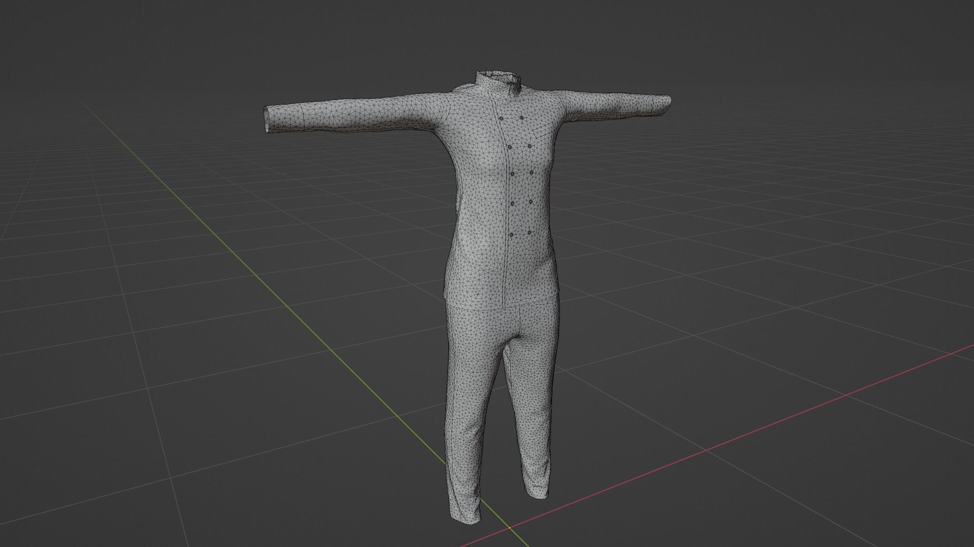 3D model Chef Man VR / AR / low-poly | CGTrader